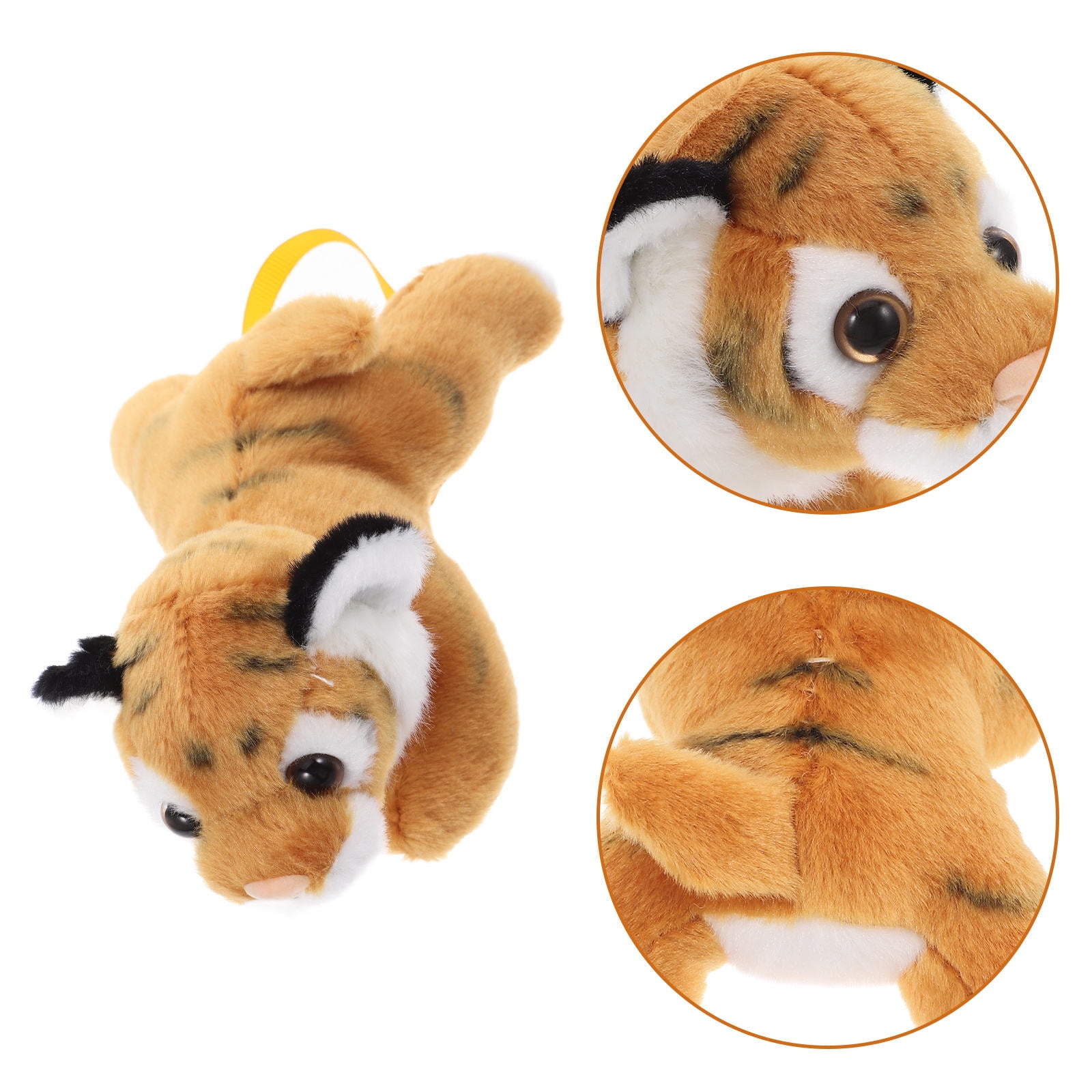 Hemoton Shoulder Stand Tiger Mini Stuffed Animal Adorable Cartoon Shape ...
