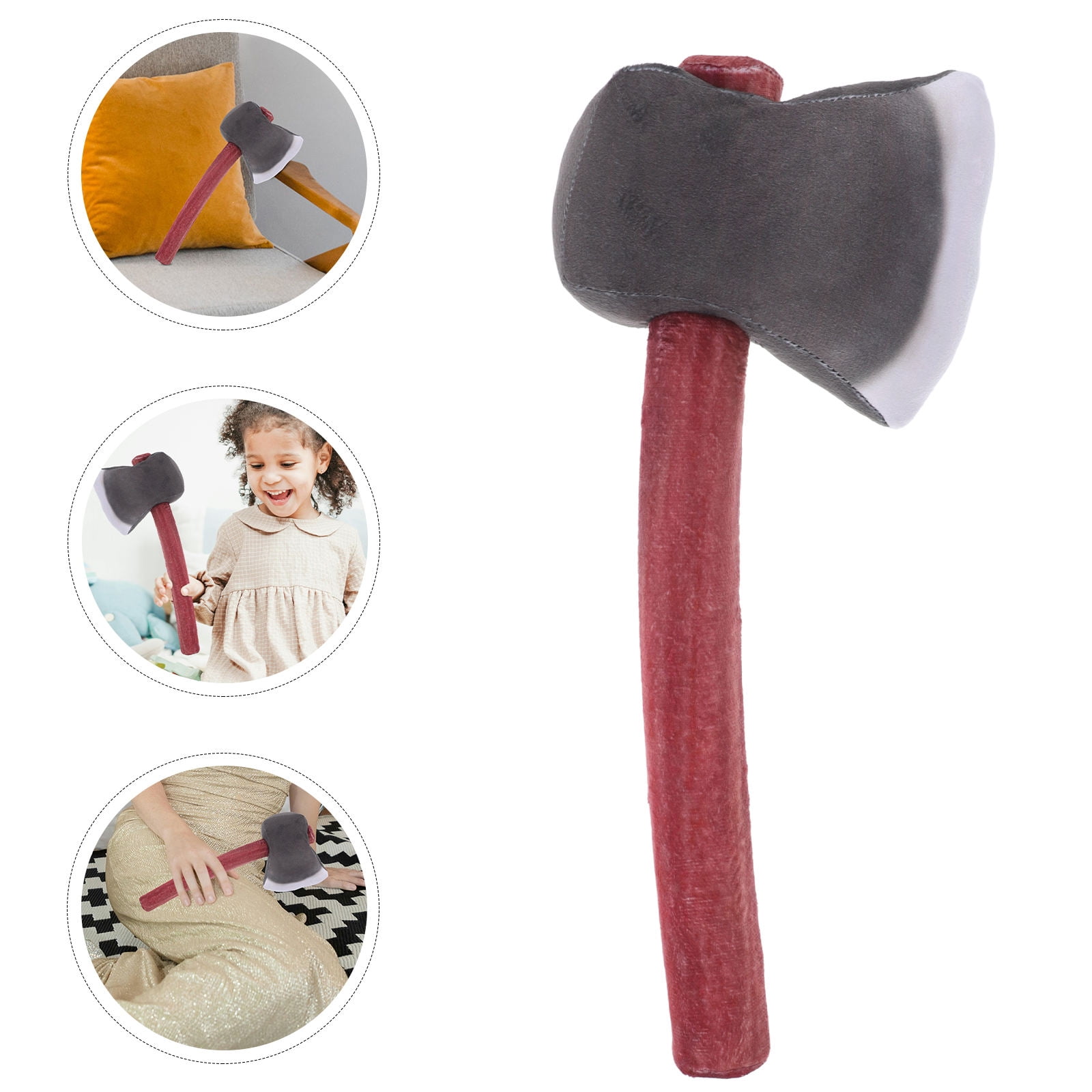 Hemoton Simulated Plush Axe Prop for Halloween Fake Axe Prop for Kids ...