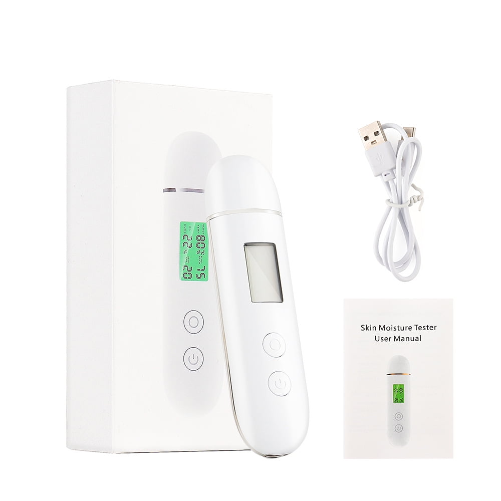 Hemoton Skin Oil And Moisture Analyzer Portable Digital Skin Hydration ...