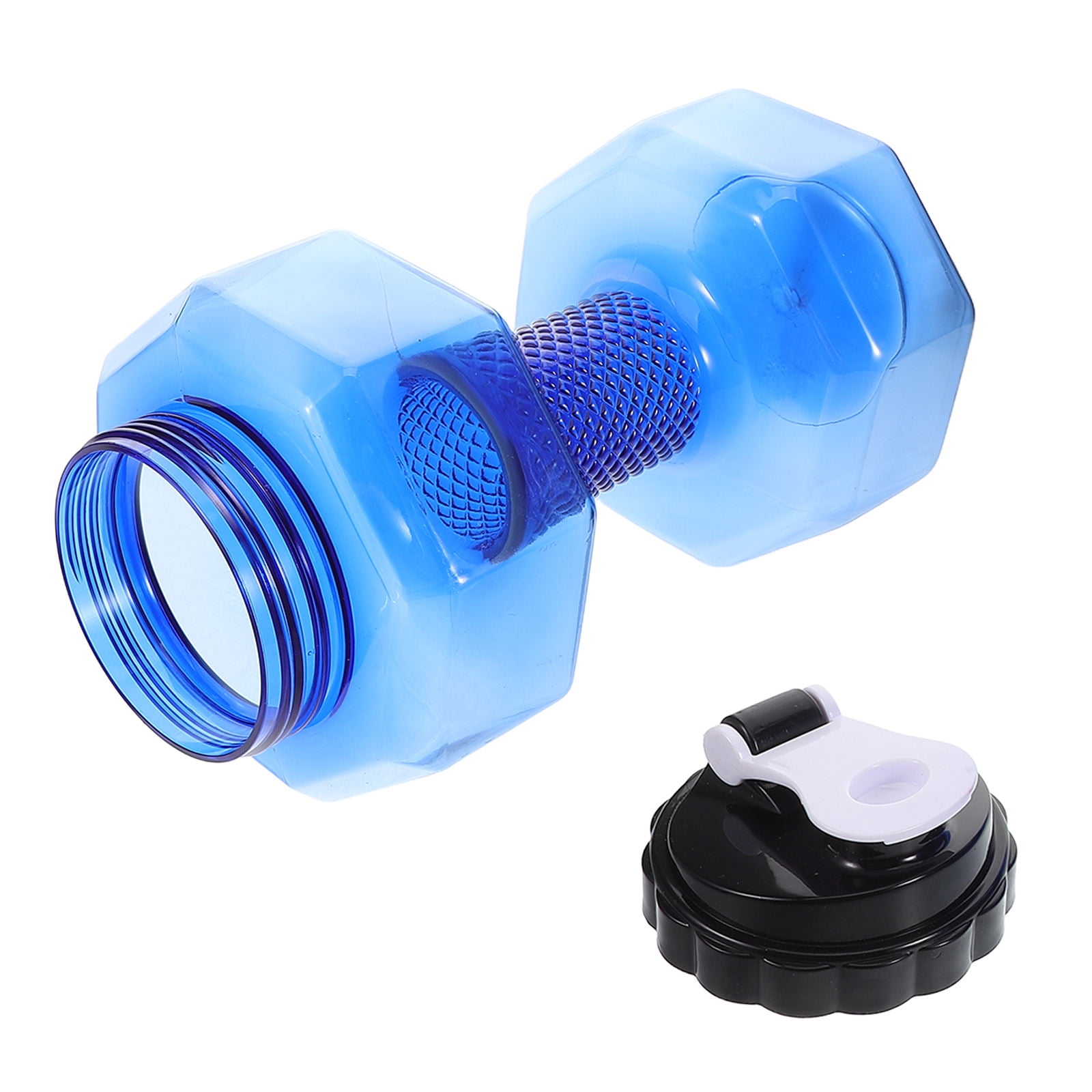 Hemoton Sky Blue Water Dumbbell Fillable Water Bottle for Sport Large ...