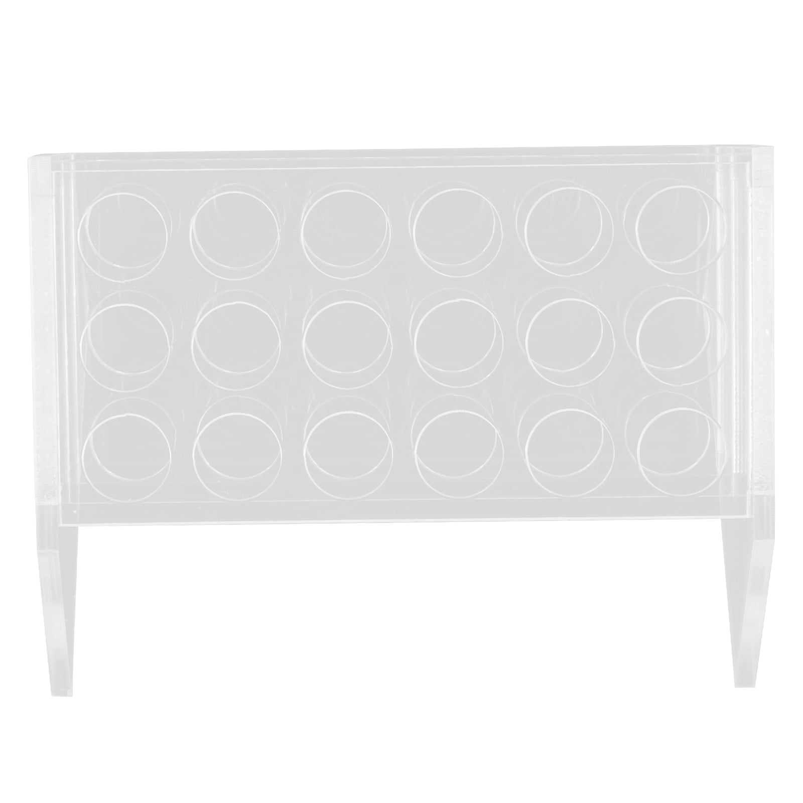 Hemoton Slant Tube Holder Clear Centrifuge Tube Display Stand ...