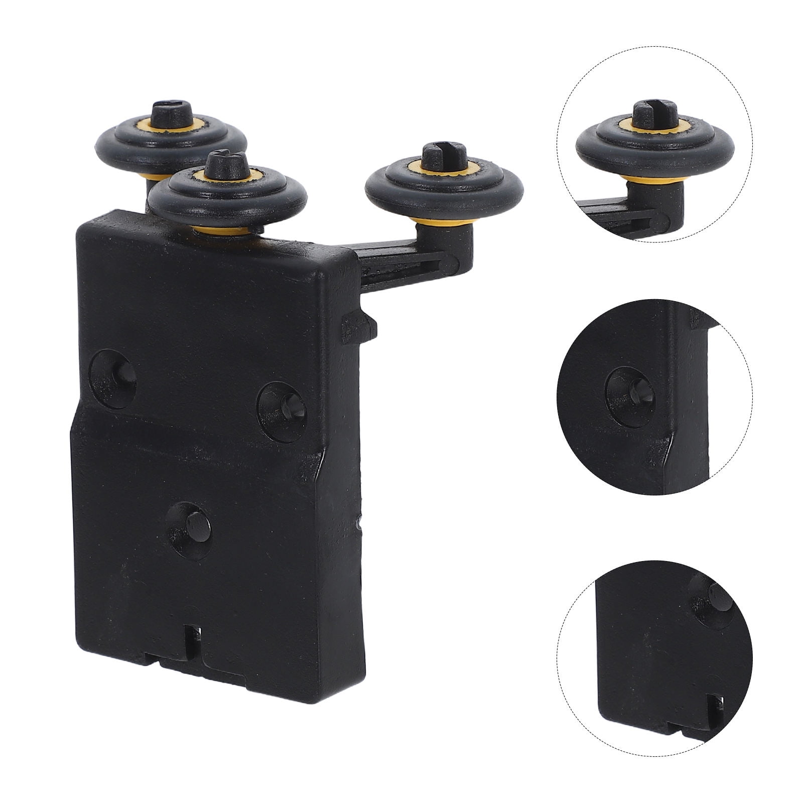 Hemoton Sliding Door Guide Roller Ideal for Wardrobe and Shower Doors ...