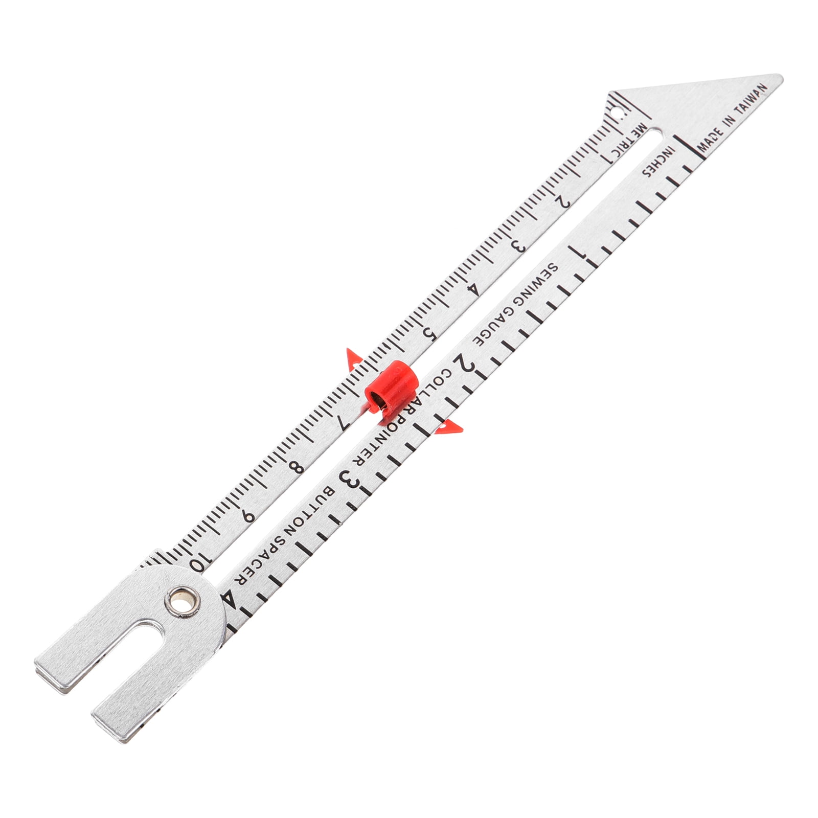 Hemoton Sliding Gauge Knitting Sewing Gauge Fabric Quilting Ruler ...