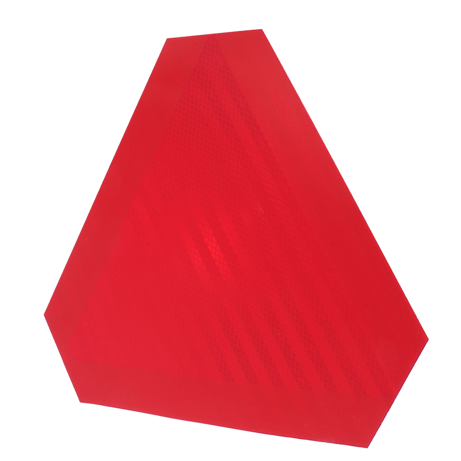 HEMOTON Reflective Safety Triangle Sign for Cars PVC Red Highly Visible ...