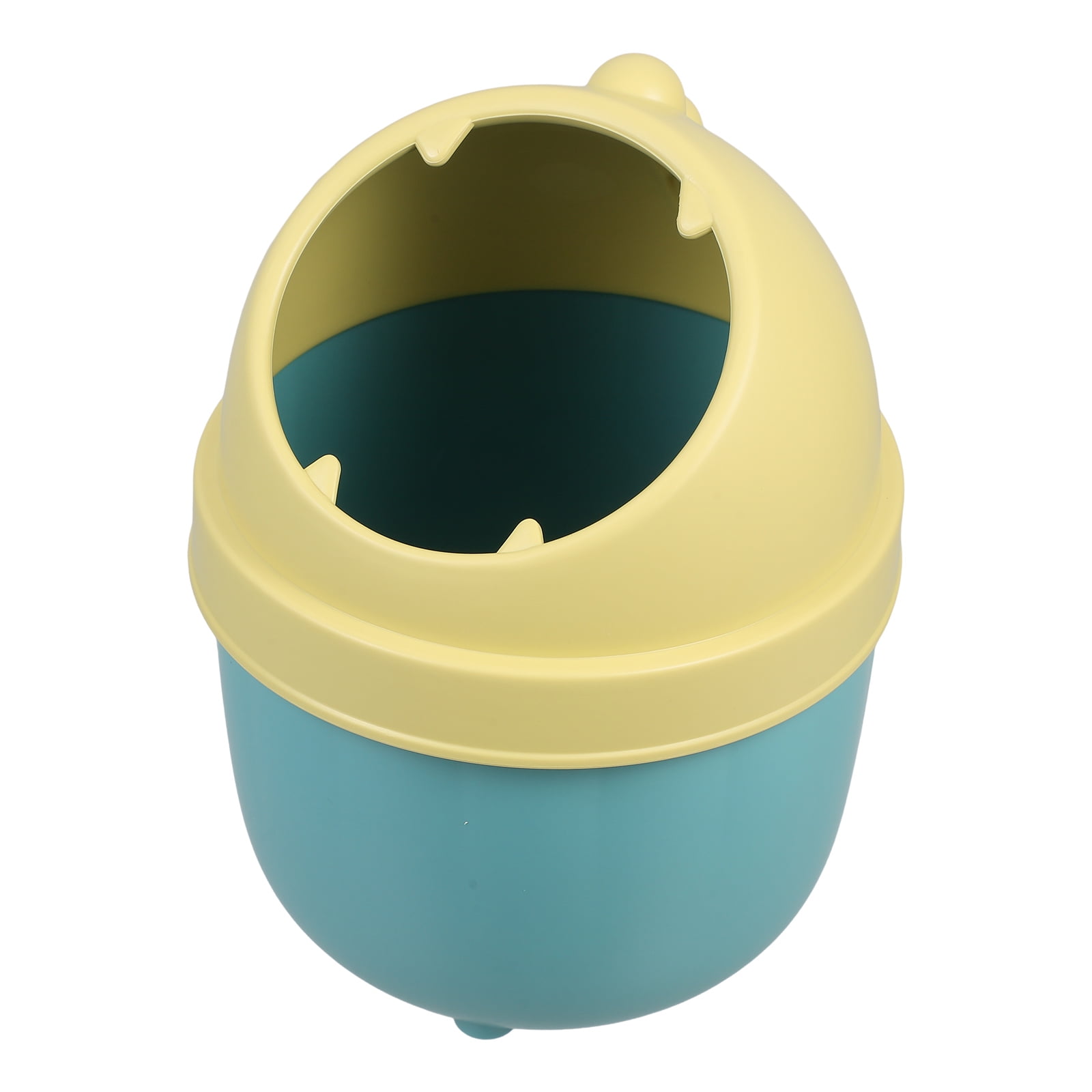 Hemoton Small Cute Dinosaur Trash Can Mini Desktop Waste Bin Garbage ...