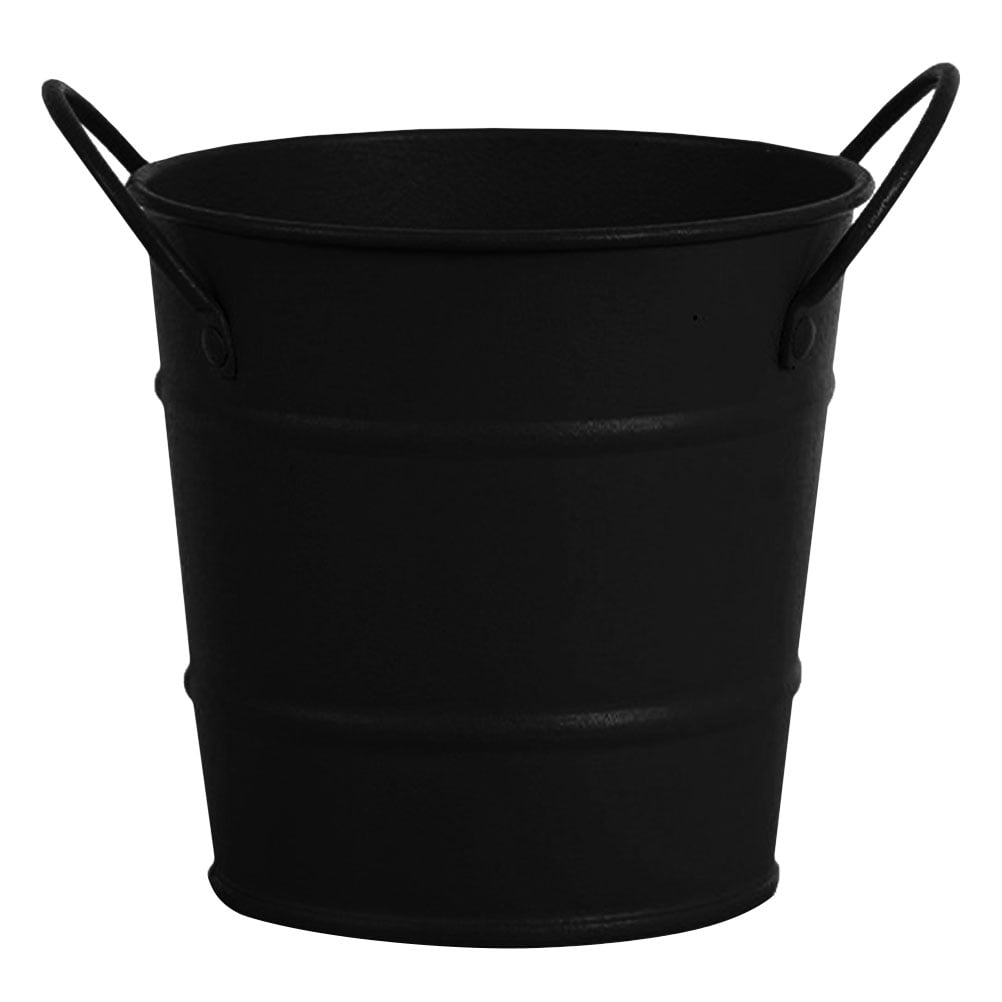 Hemoton Small Metal Bucket with Handles Mini Tin Pail Party Favor ...