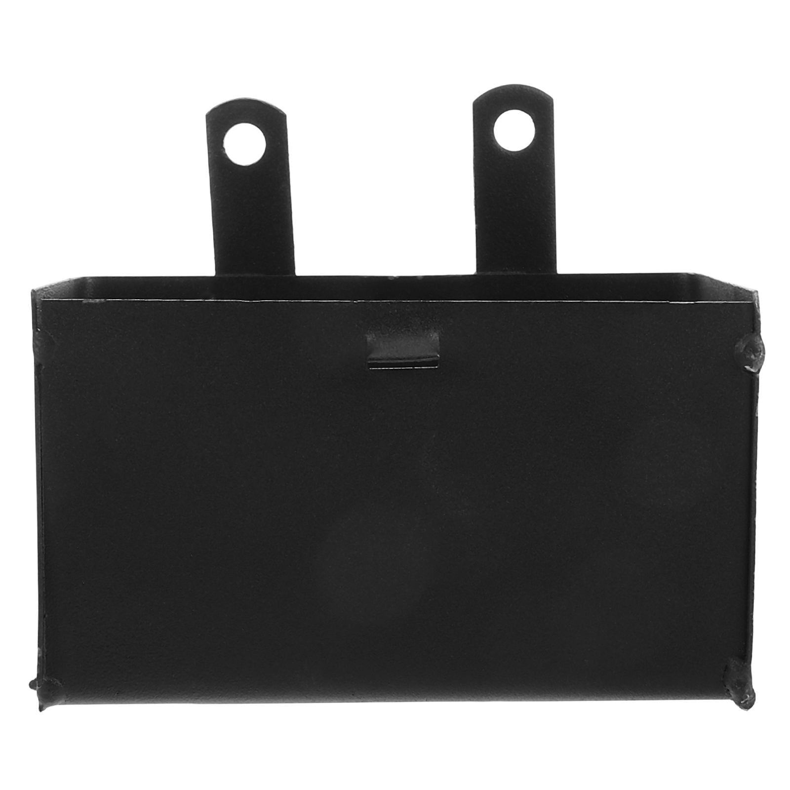 SOPOTUTU Black Metal Motorcycle Battery Case Holder Easy Installation ...