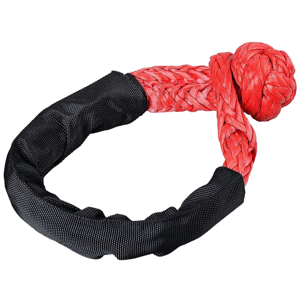 Hemoton Soft Shackle Winch Shackle Soft Shackle Recovery Rope Tow ...