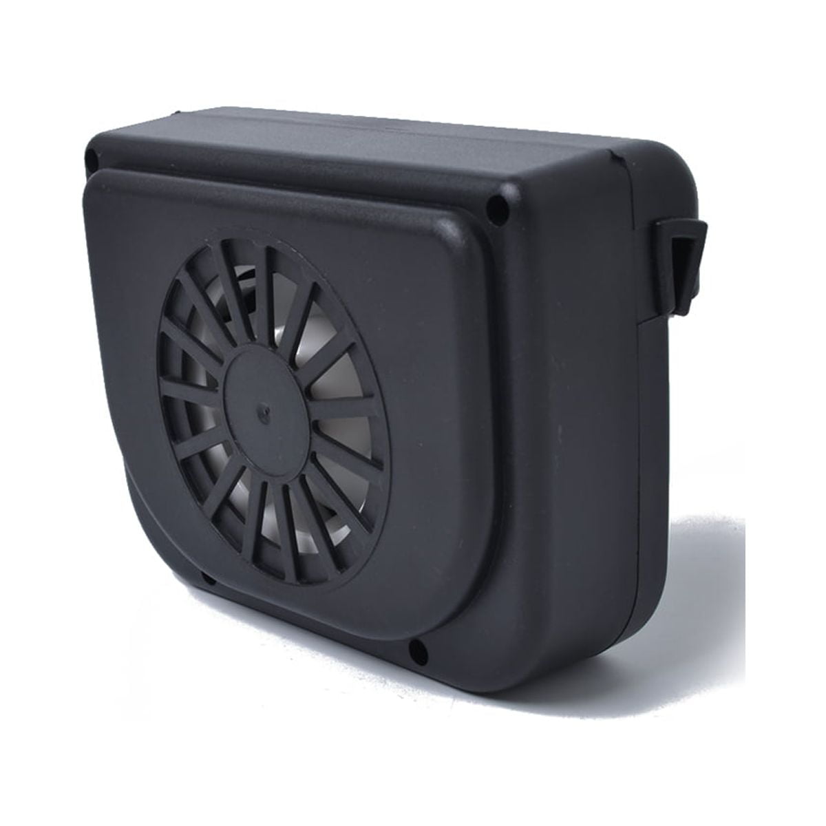 Hemoton Solar Car Exhaust Fan Rechargeable Auto Ventilator Ventilation ...