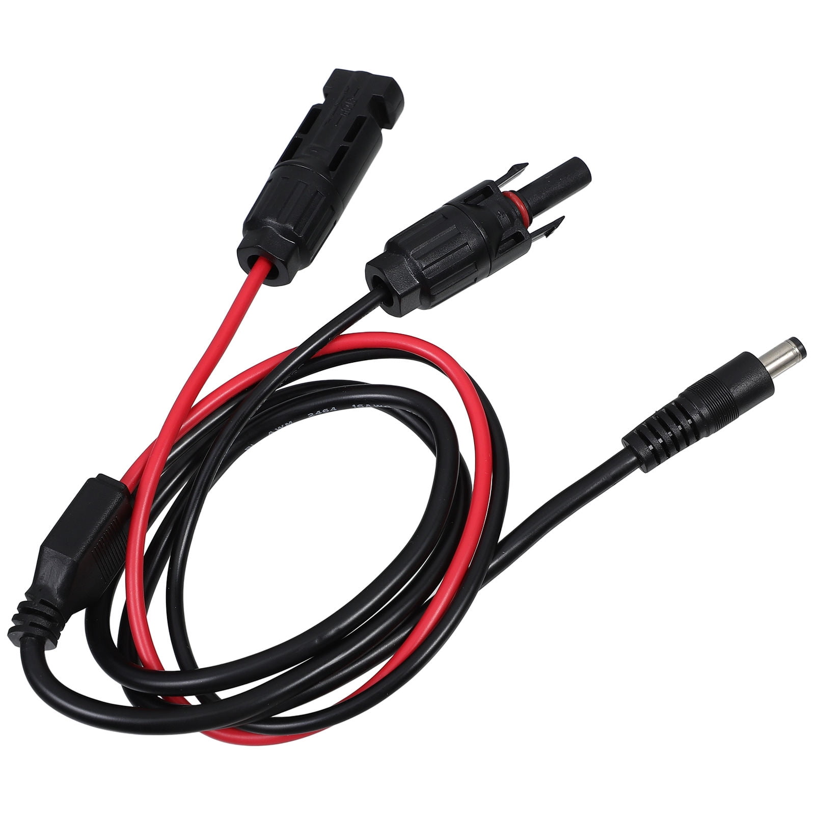 Hemoton Solar Panel Wire Plug to DC 5.5mm Adapter Solar Panel Connector ...