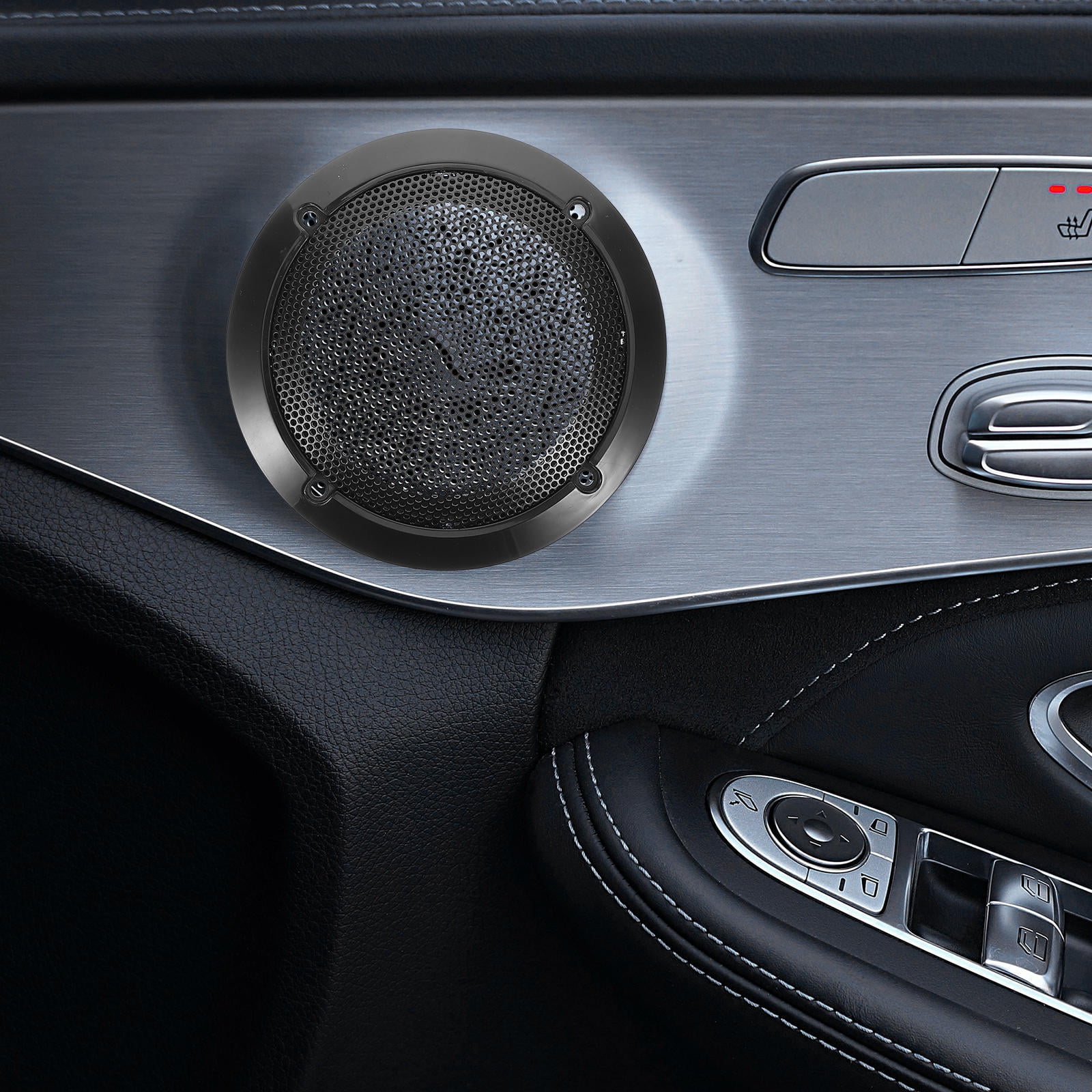 Hemoton Speaker Grill Cover Car Audio Decorative Circle Metal Mesh ...