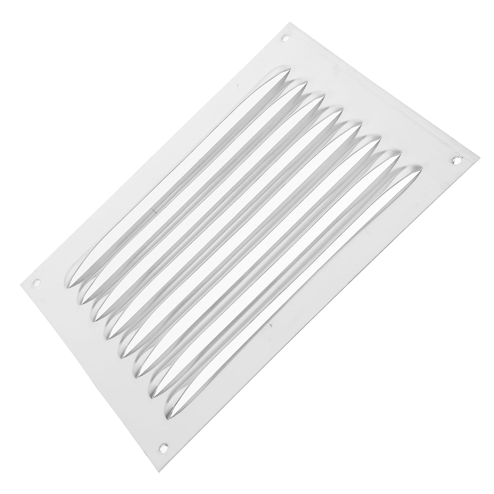 Hemoton Square Vent Cover Grille Louvered Air Return Grille Stainless ...