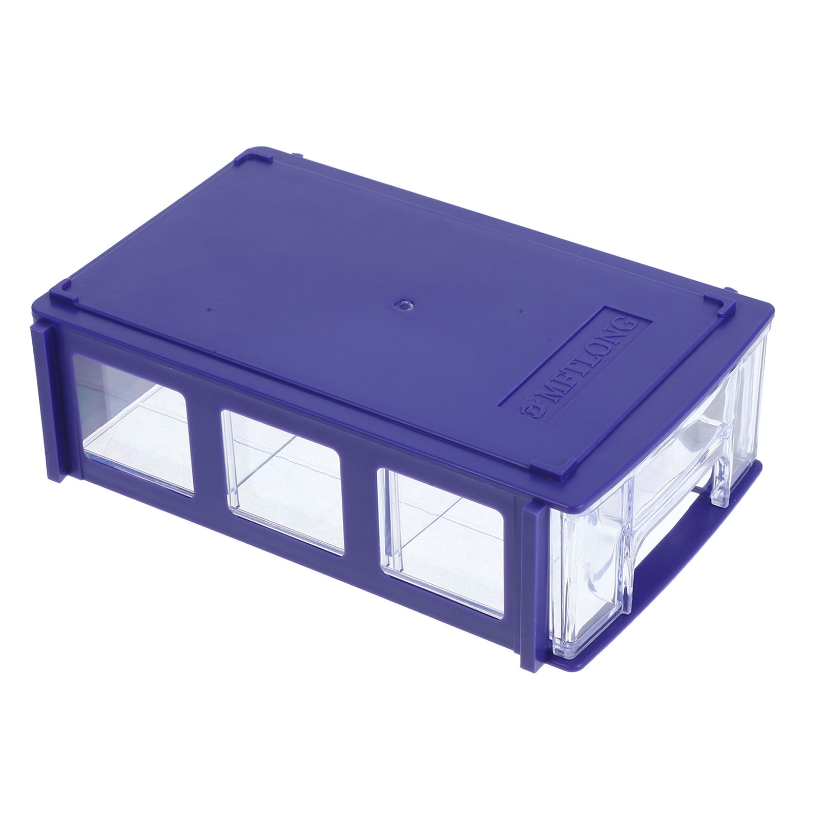 Hemoton Stackable Modular Craft Storage Drawer Storage Desk Box With ...