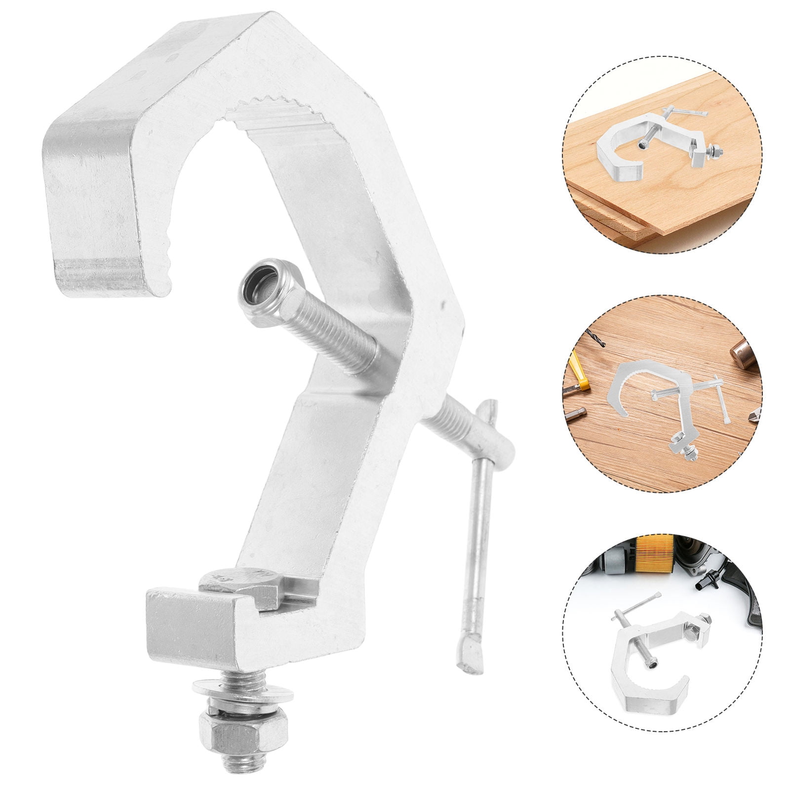 Hemoton Stage Light Clamp Hooks, Aluminum Light Truss Clamps LED ...