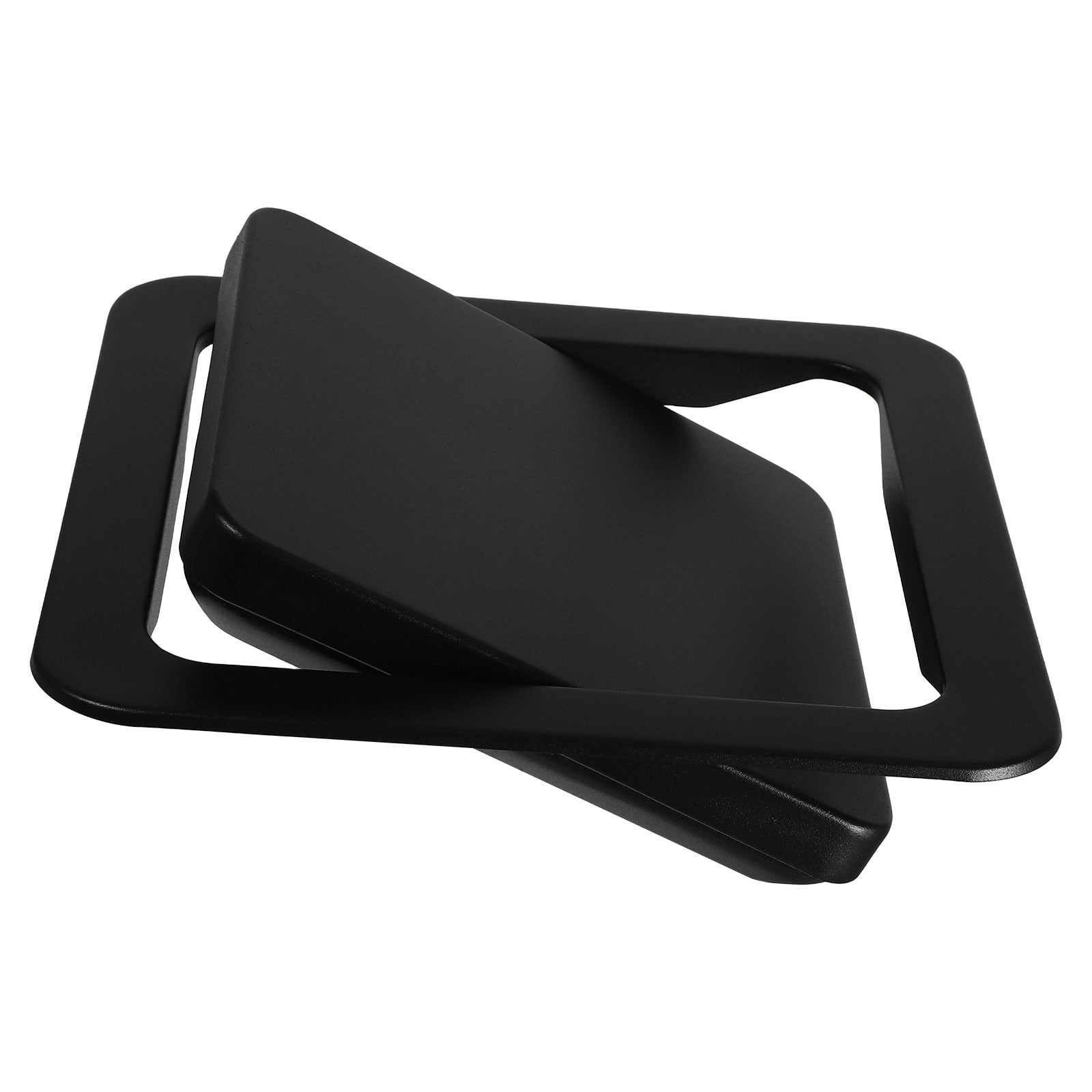 Hemoton Stainless Steel Embedded Trash Bin Cover For Restroom Swing Lid ...