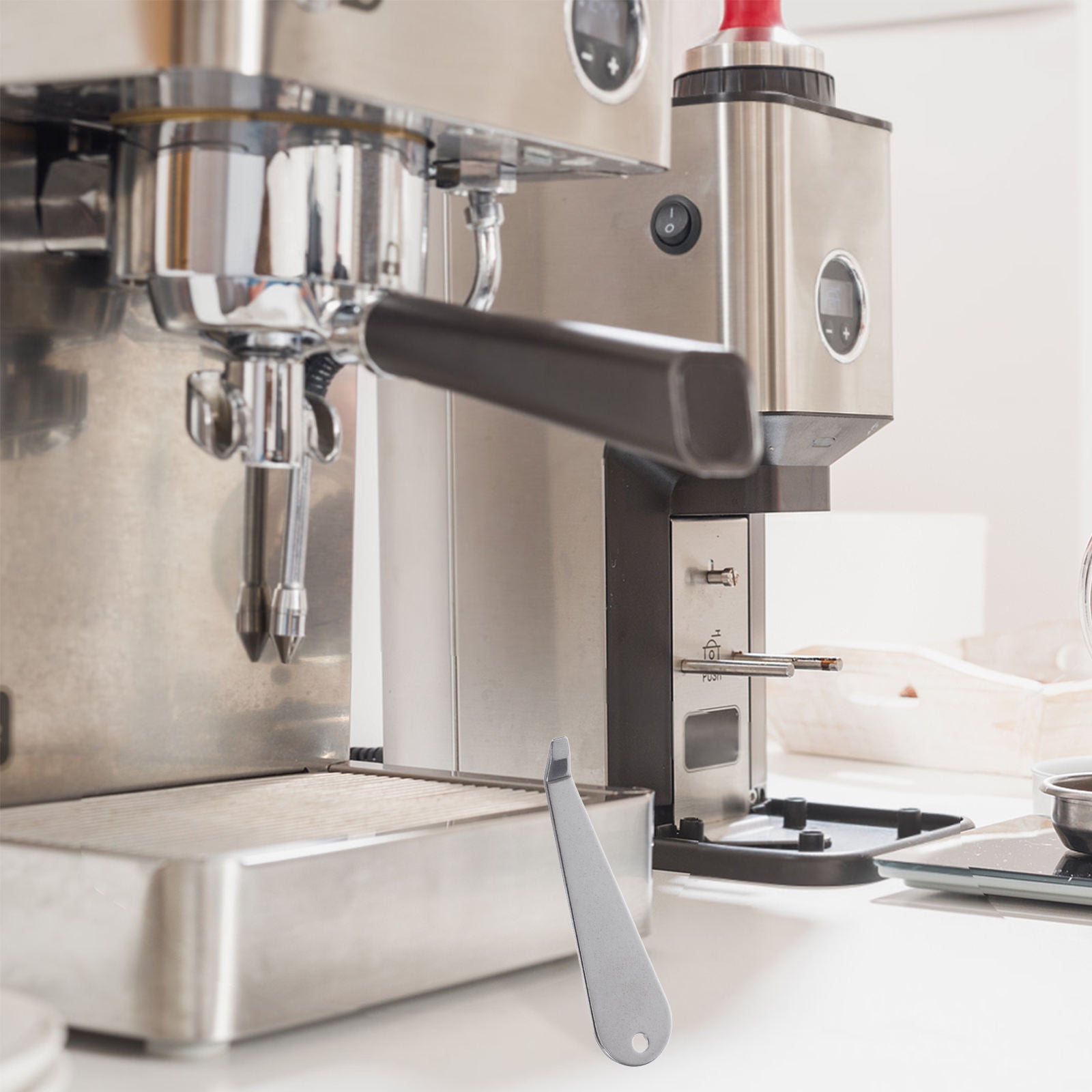 Hemoton Stainless Steel Espresso Machine Filter Bowl Remover Automatic ...