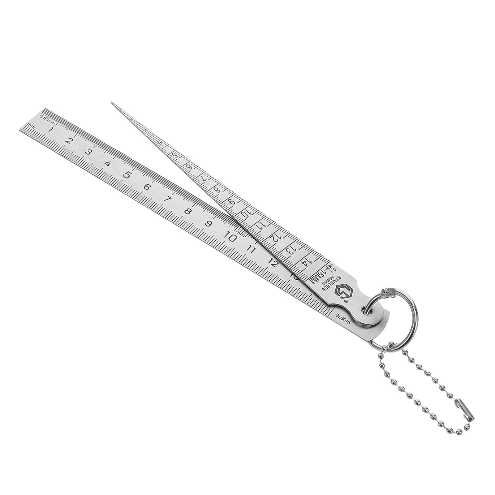 Hemoton Stainless Steel Feeler Gauge Multi Functional Gap Measuring ...