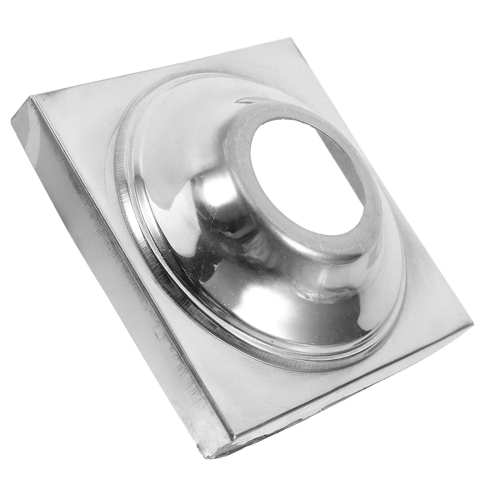 Hemoton Stainless Steel Fence Post Cap with Ball Base - Flag Pole with ...