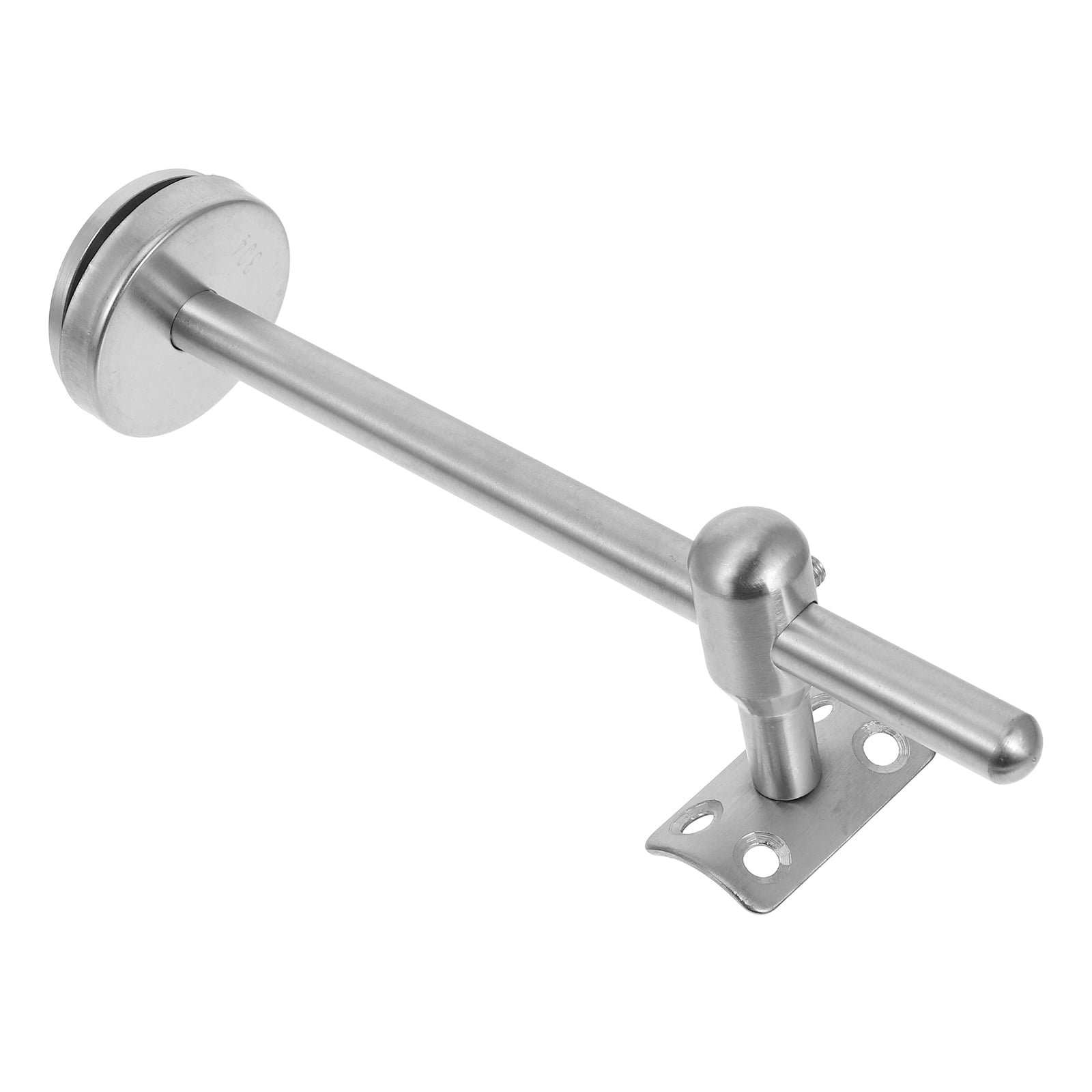 Hemoton Stainless Steel Handrail Bracket Round Rails Holder Stairway ...