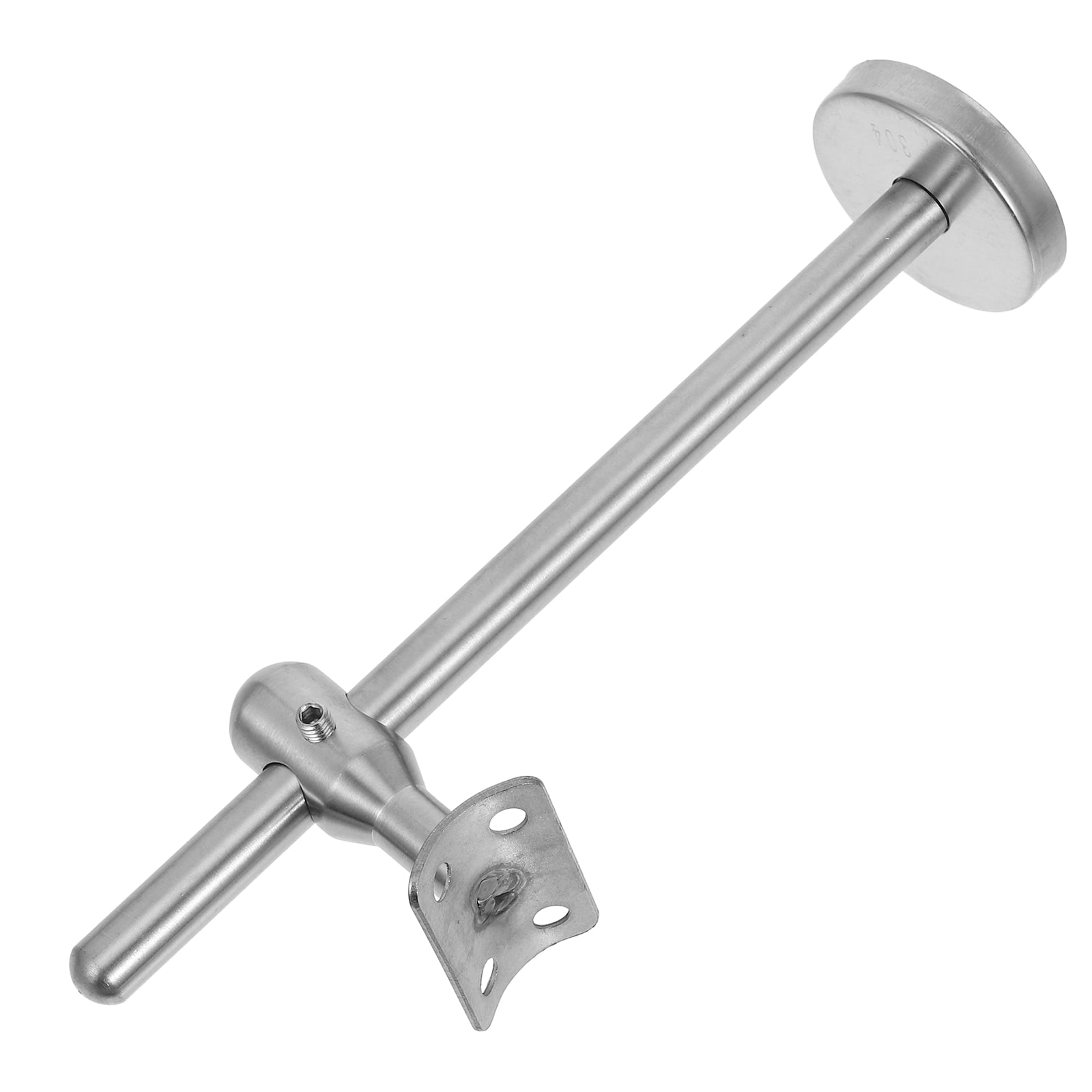 Hemoton Stainless Steel Handrail Bracket Wall Adjustable Handrail ...
