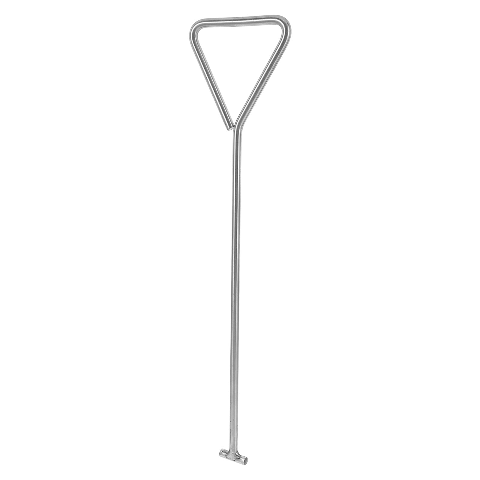 Hemoton Stainless Steel Hook I-shaped Well Cover Hook Portable Roller ...