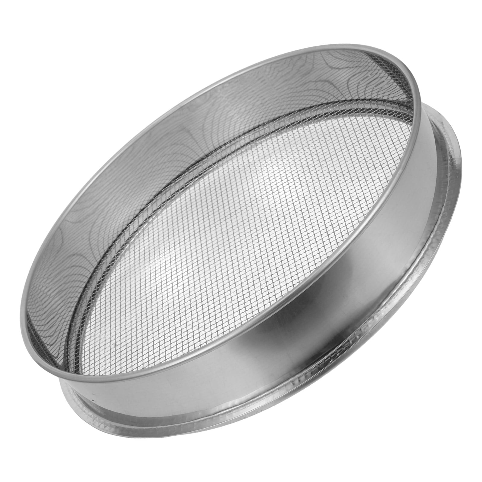 Hemoton Stainless Steel Soil Sifter Garden Manual Soil Sieve Gardening ...