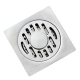 Hemoton Practical Stainless Steel Square Shower Drain for Sink and ...
