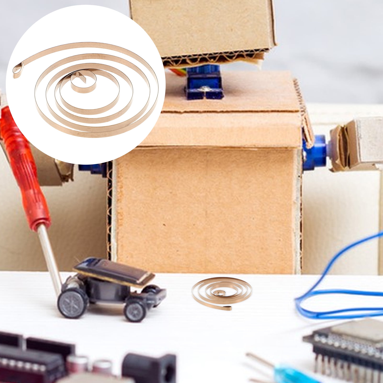 RENACLIPY Stainless Steel Wind-Up Spring Dancing Toy Movement Part, 1 ...