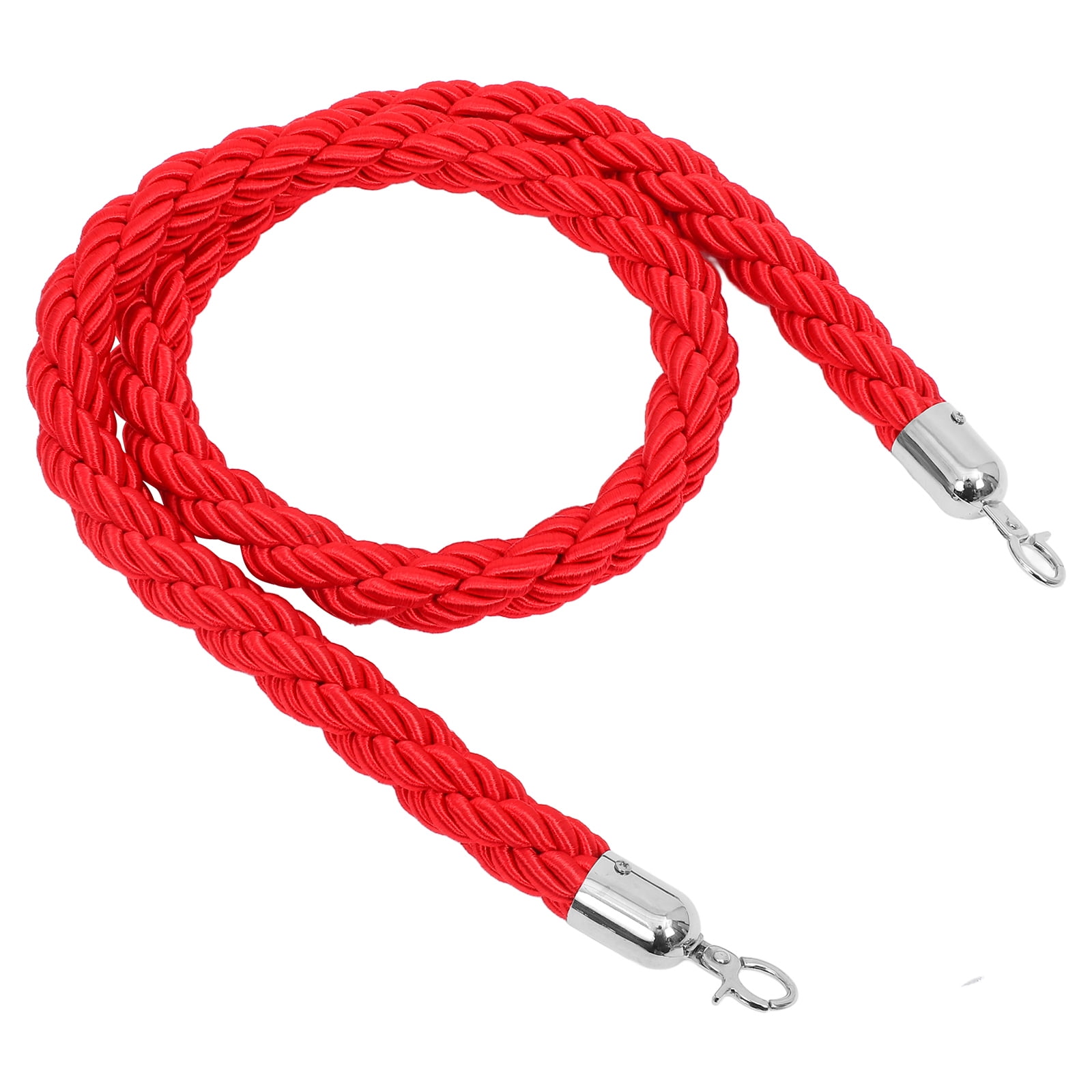Hemoton Stanchion Braided Rope With Hooks Crowd Control Line Barrier ...