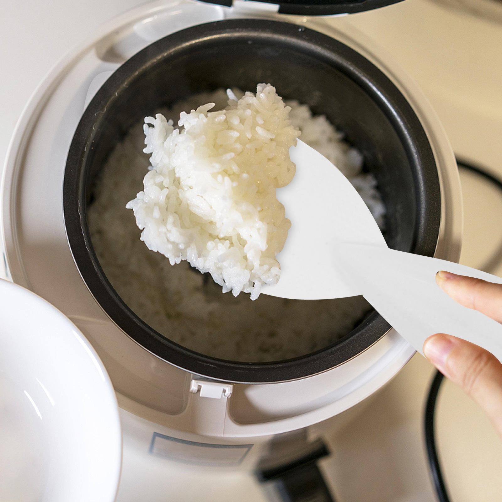 Hemoton StandUp NonStick Rice Spoon with Innovative SelfStanding Design ...