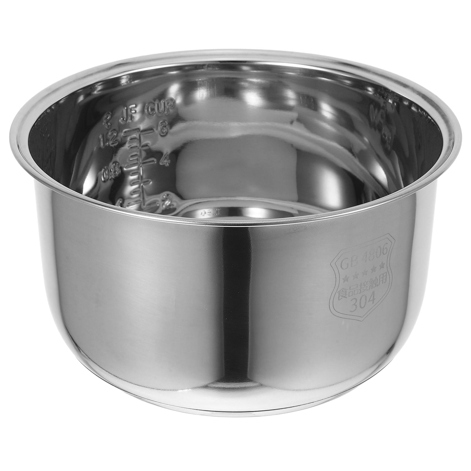 HEMOTON Stainless Steel Rice Cooker Inner Pot Replacement with Triple ...
