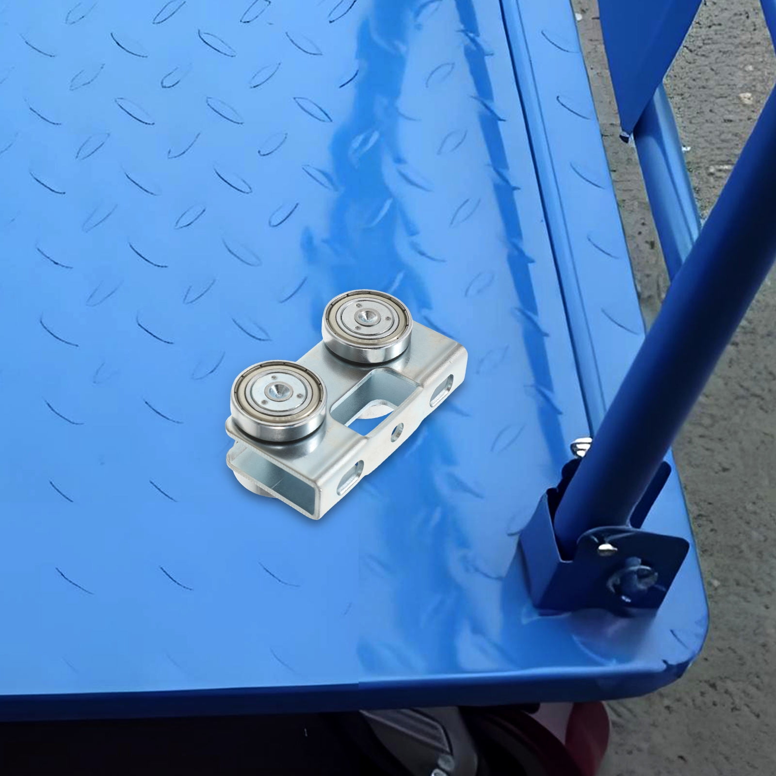 Hemoton Steel Trolley Wheels for Smooth Silent Sliding Door Movement ...