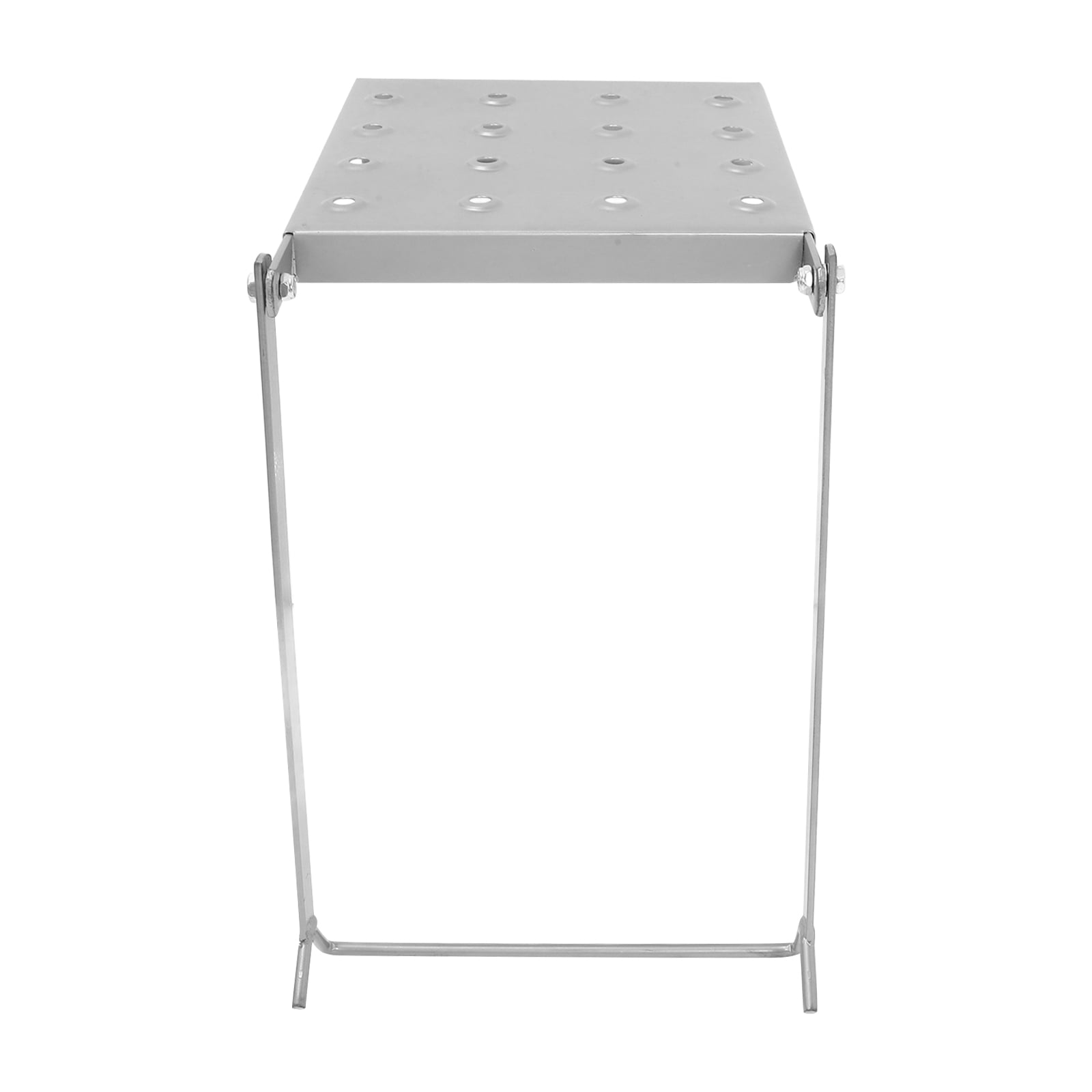 Hemoton Sturdy Iron Platform Adjustable Work Platform Step Ladder ...