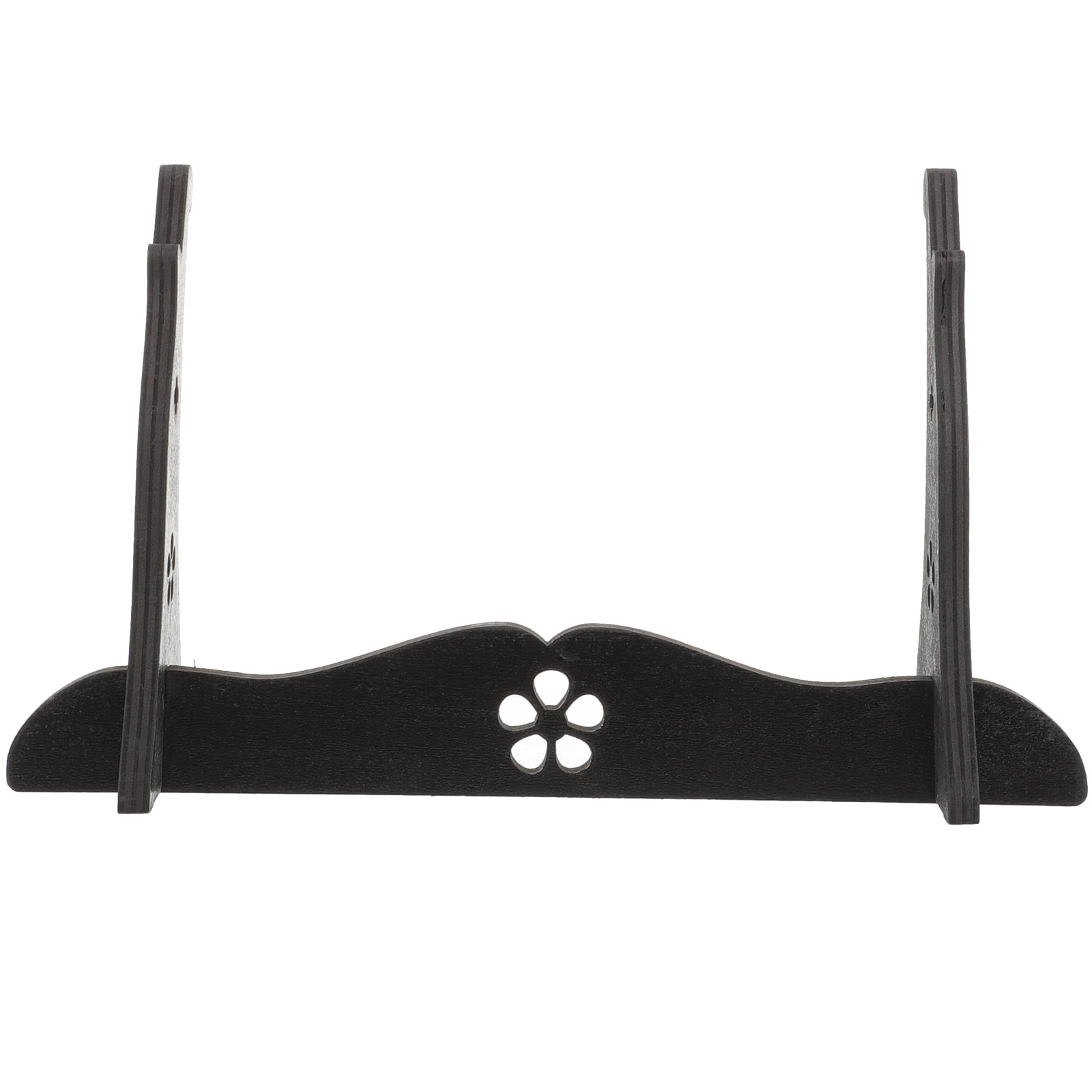 Hemoton Sword Storage Stand Wooden Display Stand Decorative Sword Rack ...