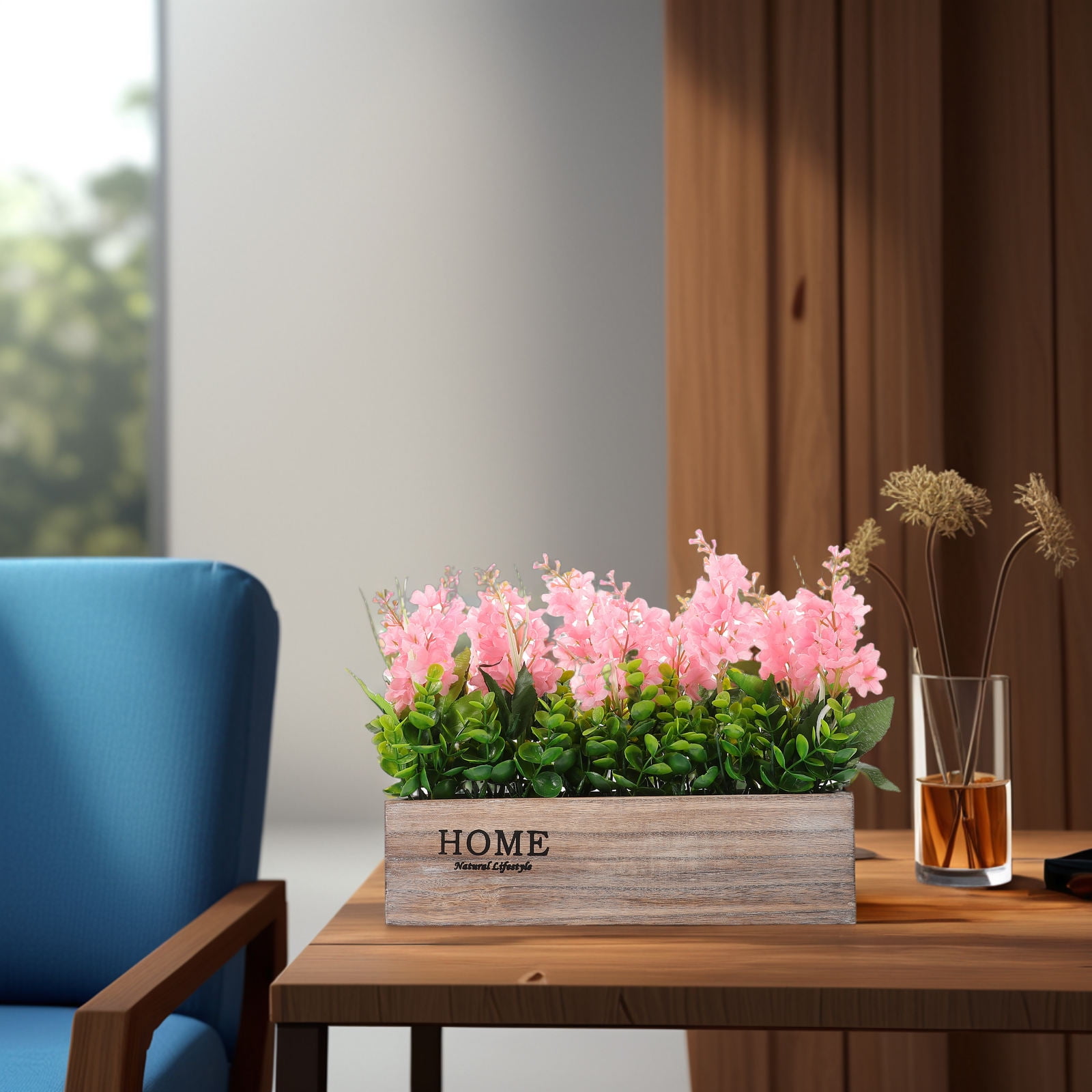 Hemoton Table Fake Bonsai Fake Plant Desktop Adornment Fake Green Plant ...