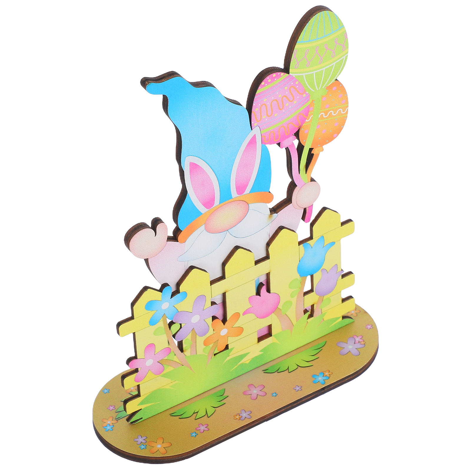 Hemoton Tabletop Centerpiece Signs Block Easter Decorations Elder ...