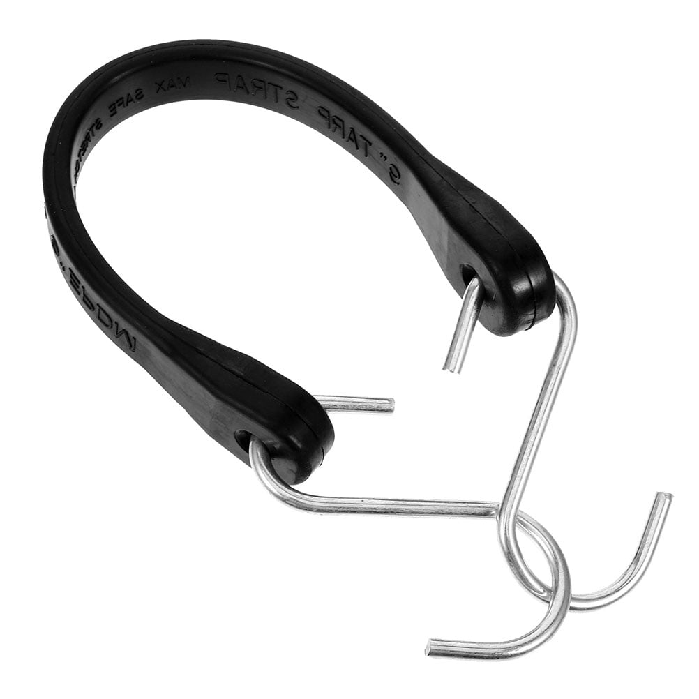 Hemoton Tarp Strap Heavy Duty Weatherproof Rubber Tarp Strap Strong And ...