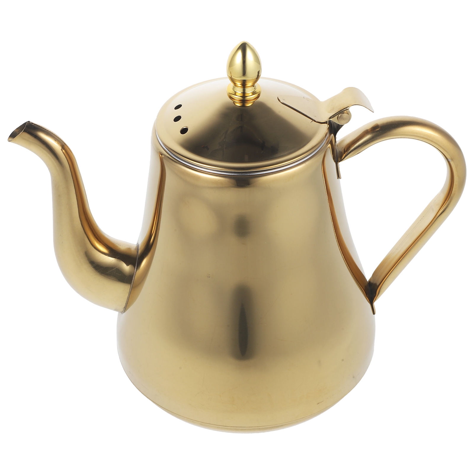 Hemoton Teapot for Kitchen Stainless Steel Kettle Strainers Office ...