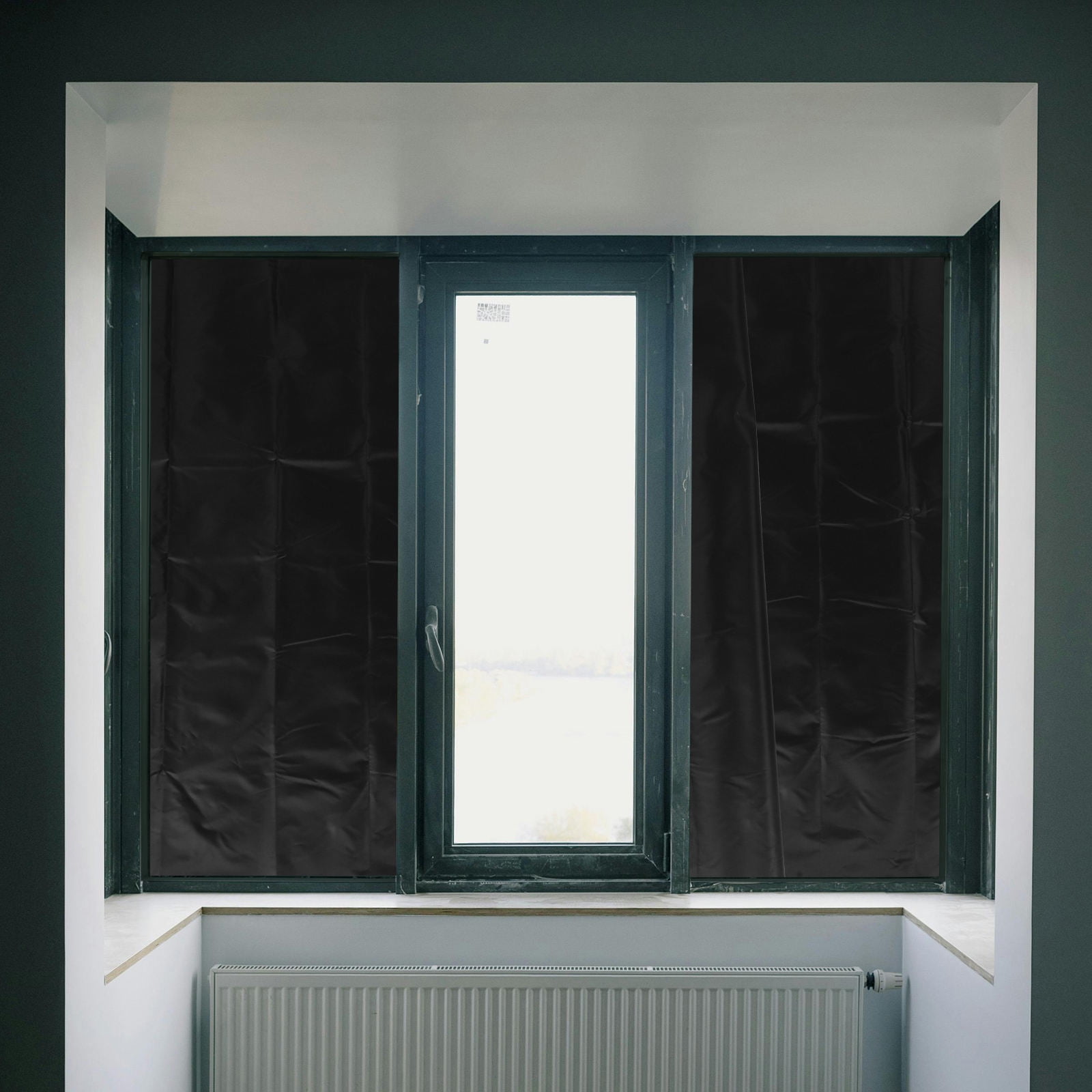 Hemoton Temporary Blackout Shades For Bedroom Self Adhesive Window ...