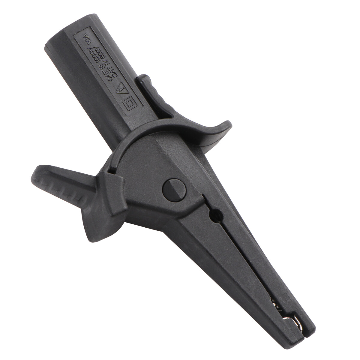 Hemoton Test Clip Insulated Alligator Clip 4mm Banana Plug Multimeter ...