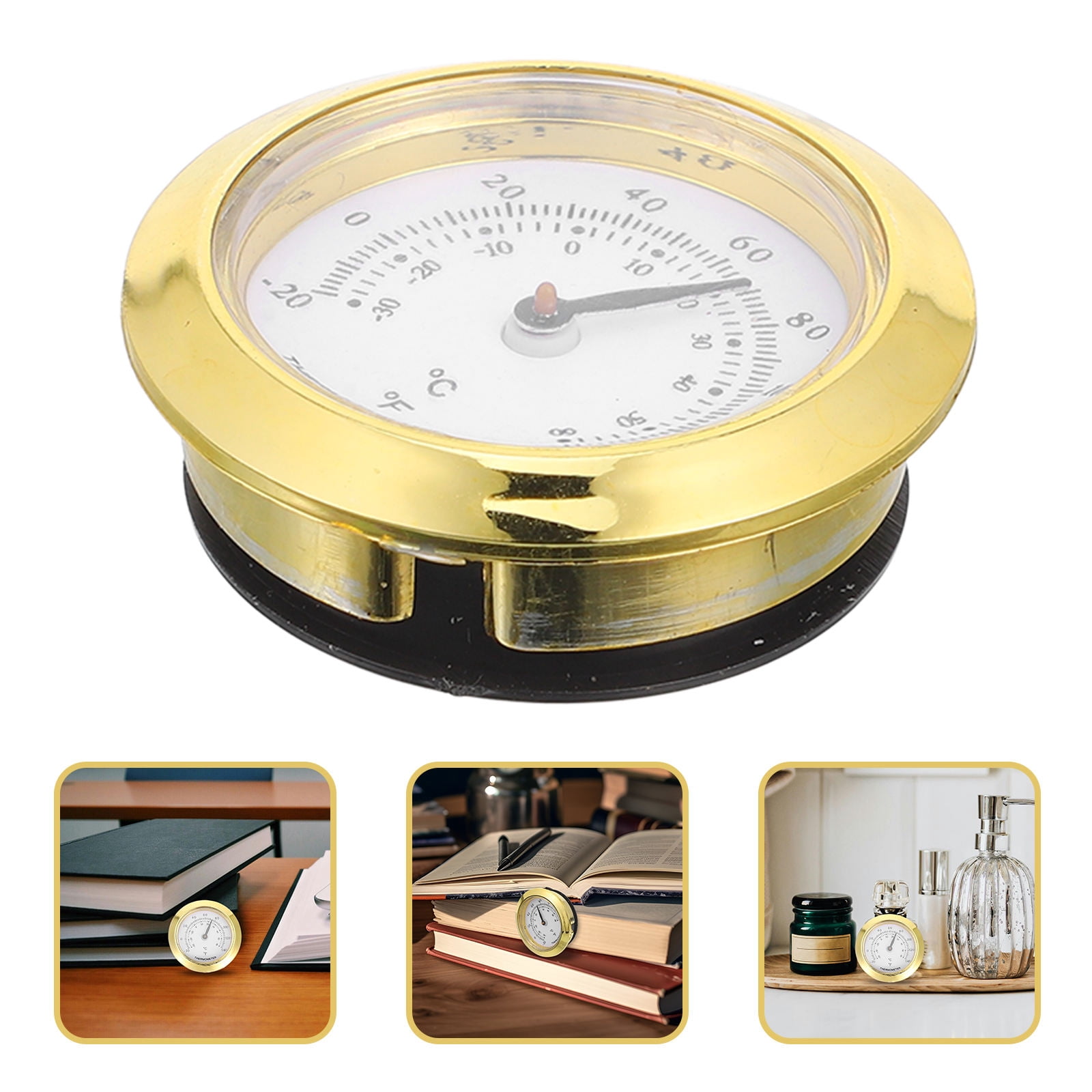 Hemoton Thermometer for Car Use Portable Plastic Temperature Gauge with ...