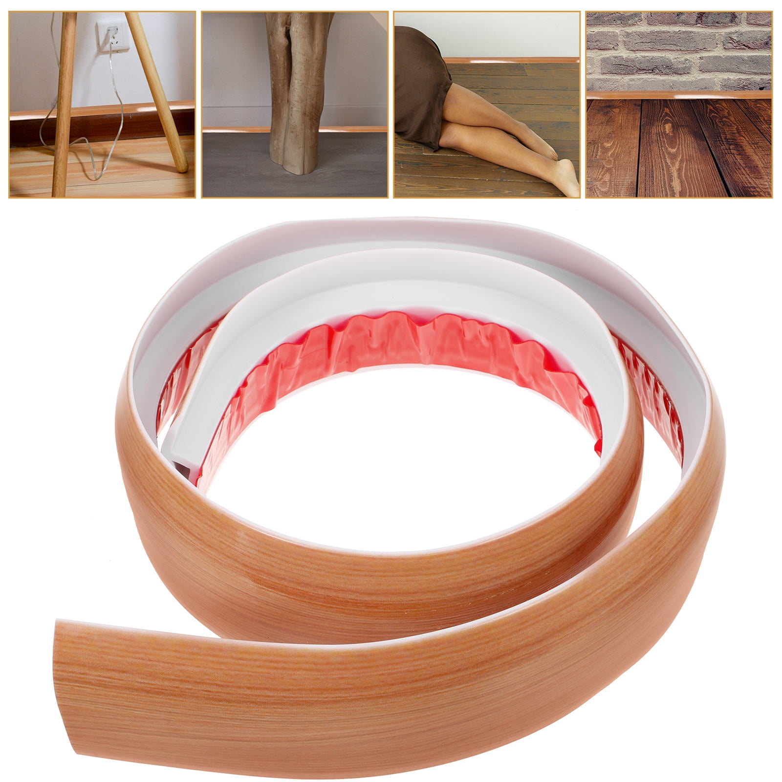 Hemoton Threshold Ramp Strip Floor Edge Wheelchair Ramp Carpet ...