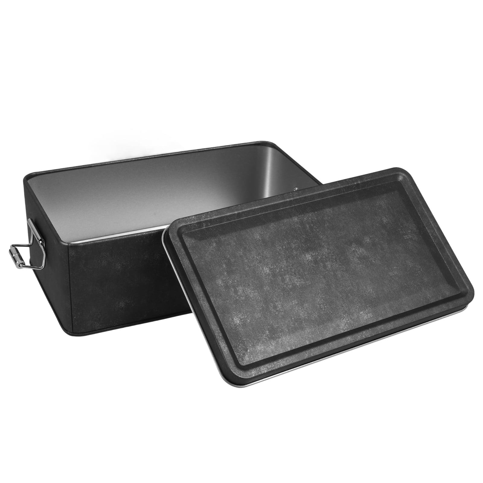 Hemoton Tin Box with Lid Cookies Candy Tin Container Pastry Storage ...