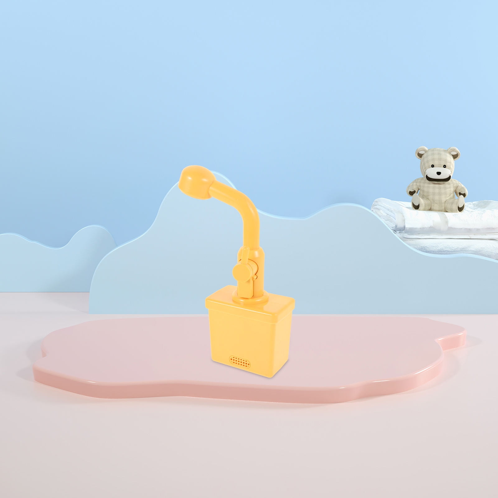 Hemoton Toddler Electric Faucet Toy Pretend Play Kitchen Sink ...