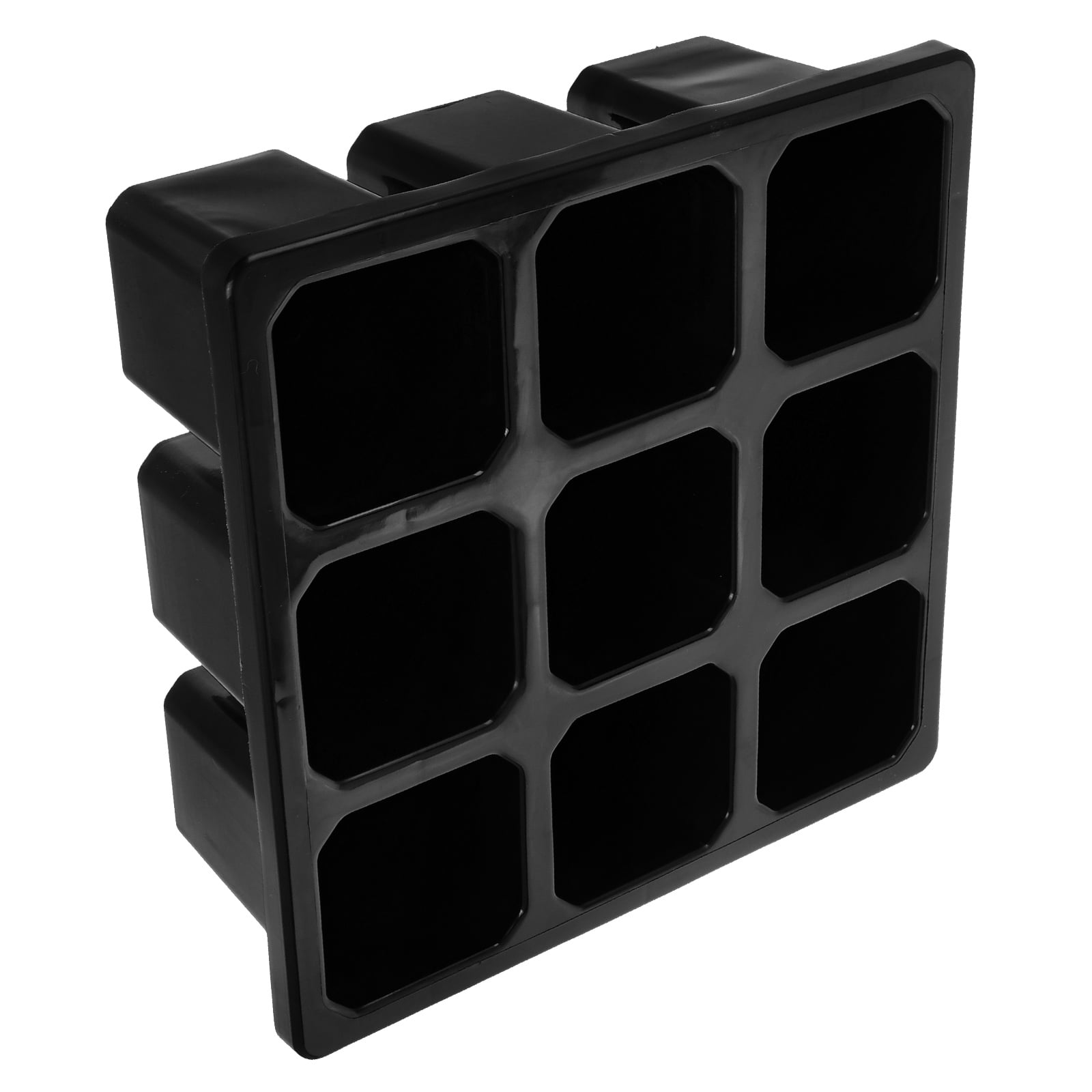 Hemoton Towel Organizer Wash Store Towel Cabinet Shelf Wall Mount Towel ...