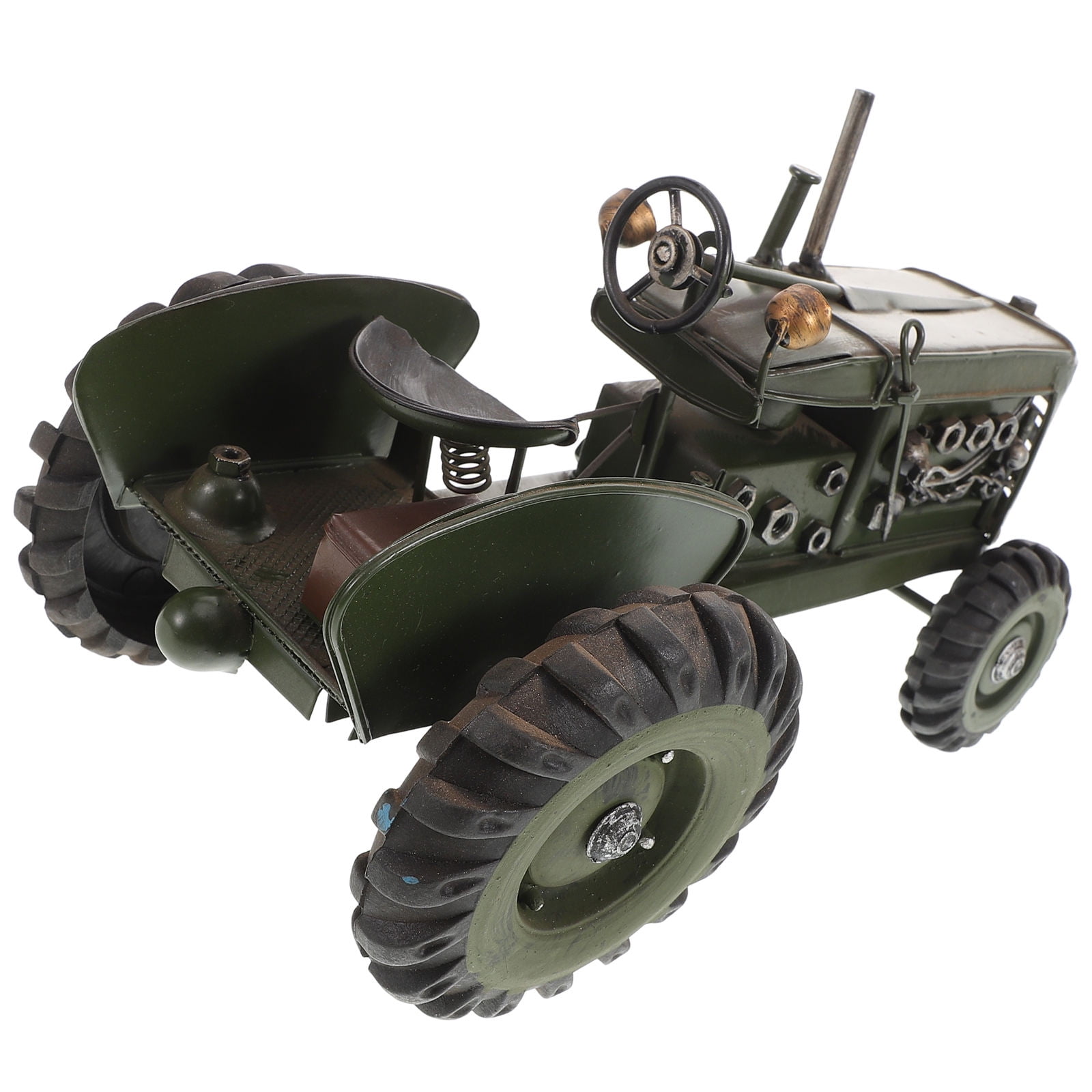 Hemoton Tractor Model Tractor Model Vintage Tractor Statue Ornament ...