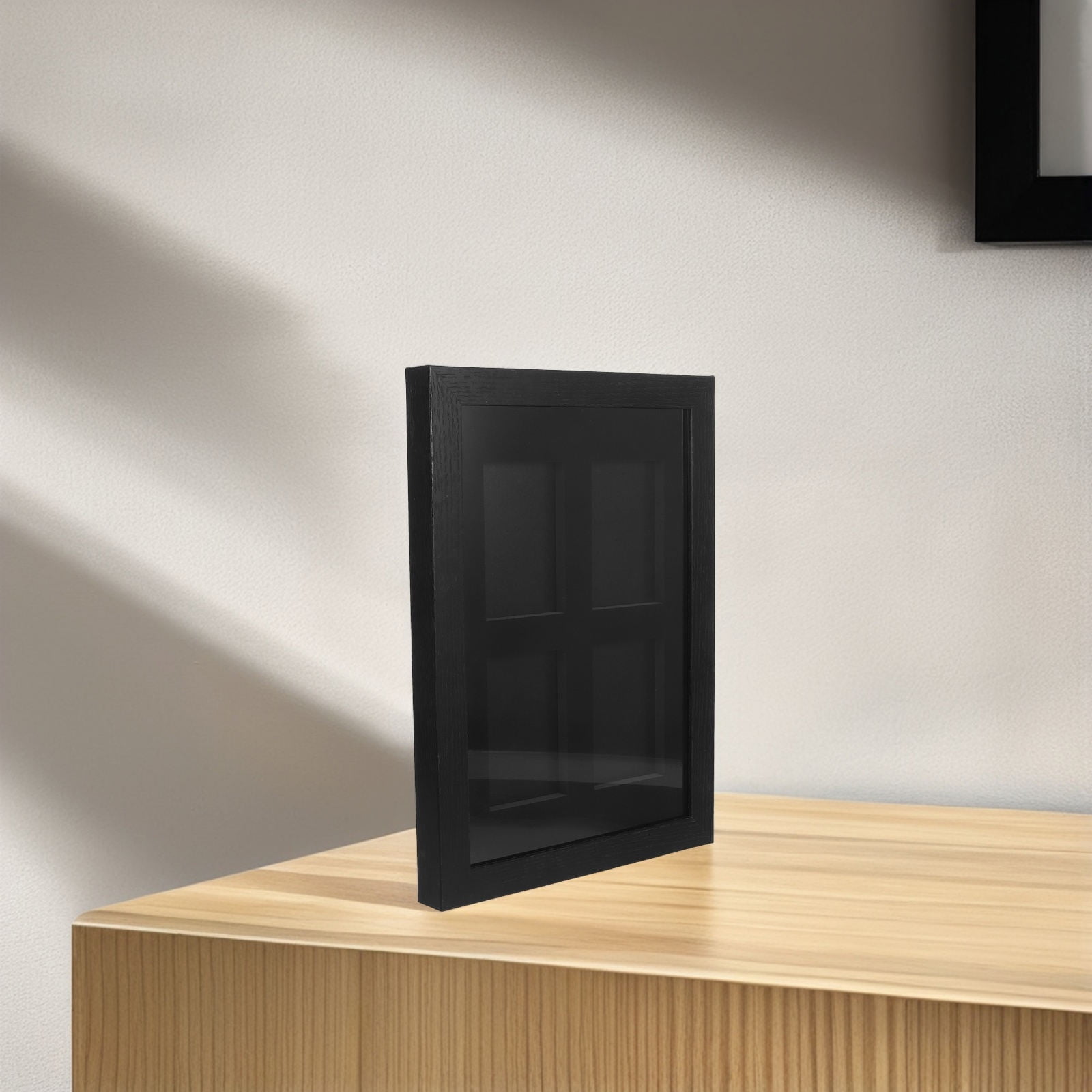 Phenofice Baseball Card Frame Black Wood Acrylic For Home Decor 1Pcs 14 ...