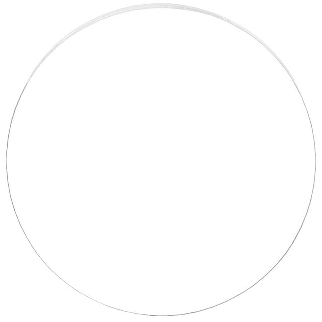 Transparent Acrylic Round Sheet for DIY Projects High Transparency and ...