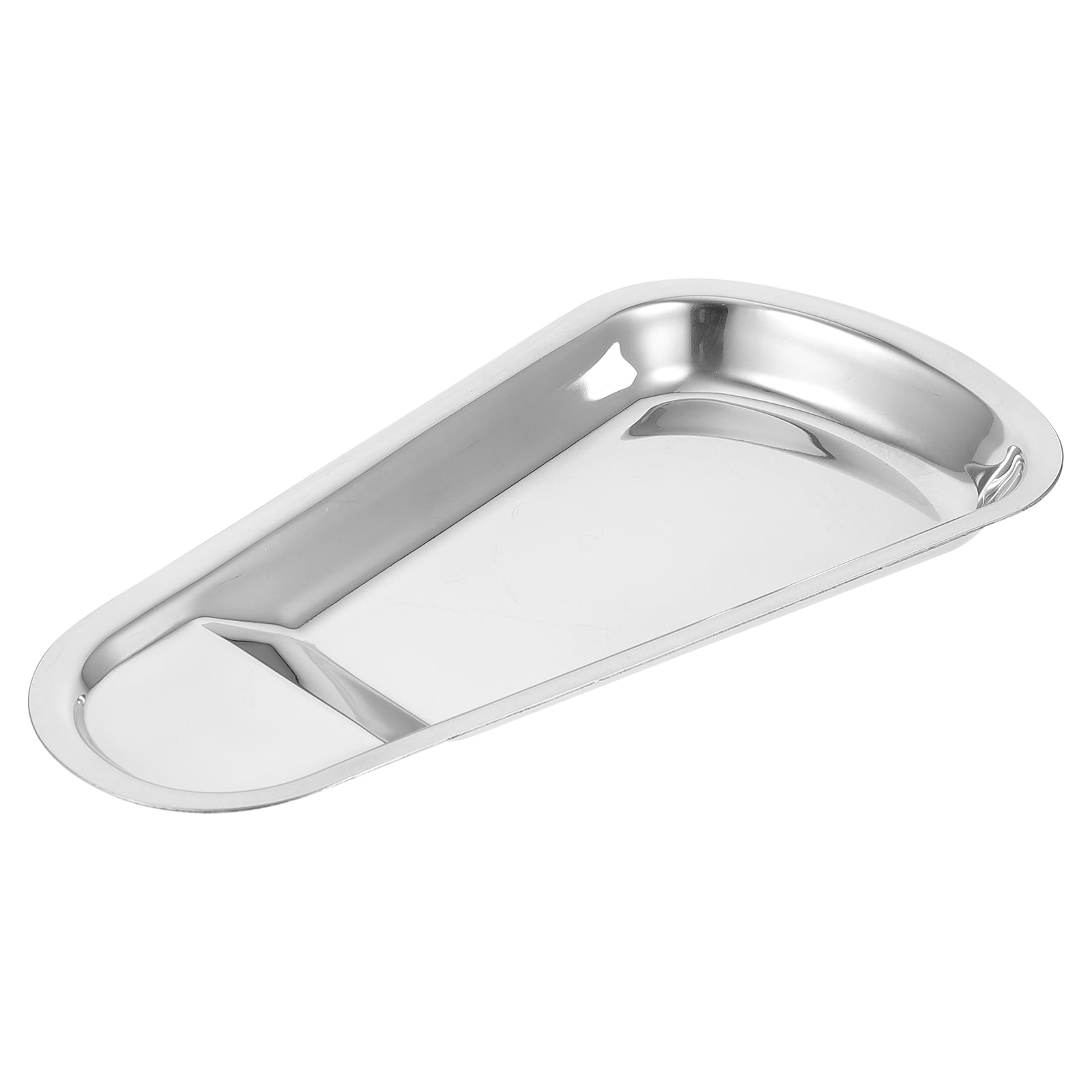 Hemoton Tray Racks Stainless Steel Cutlery Small Object Holder Serving ...