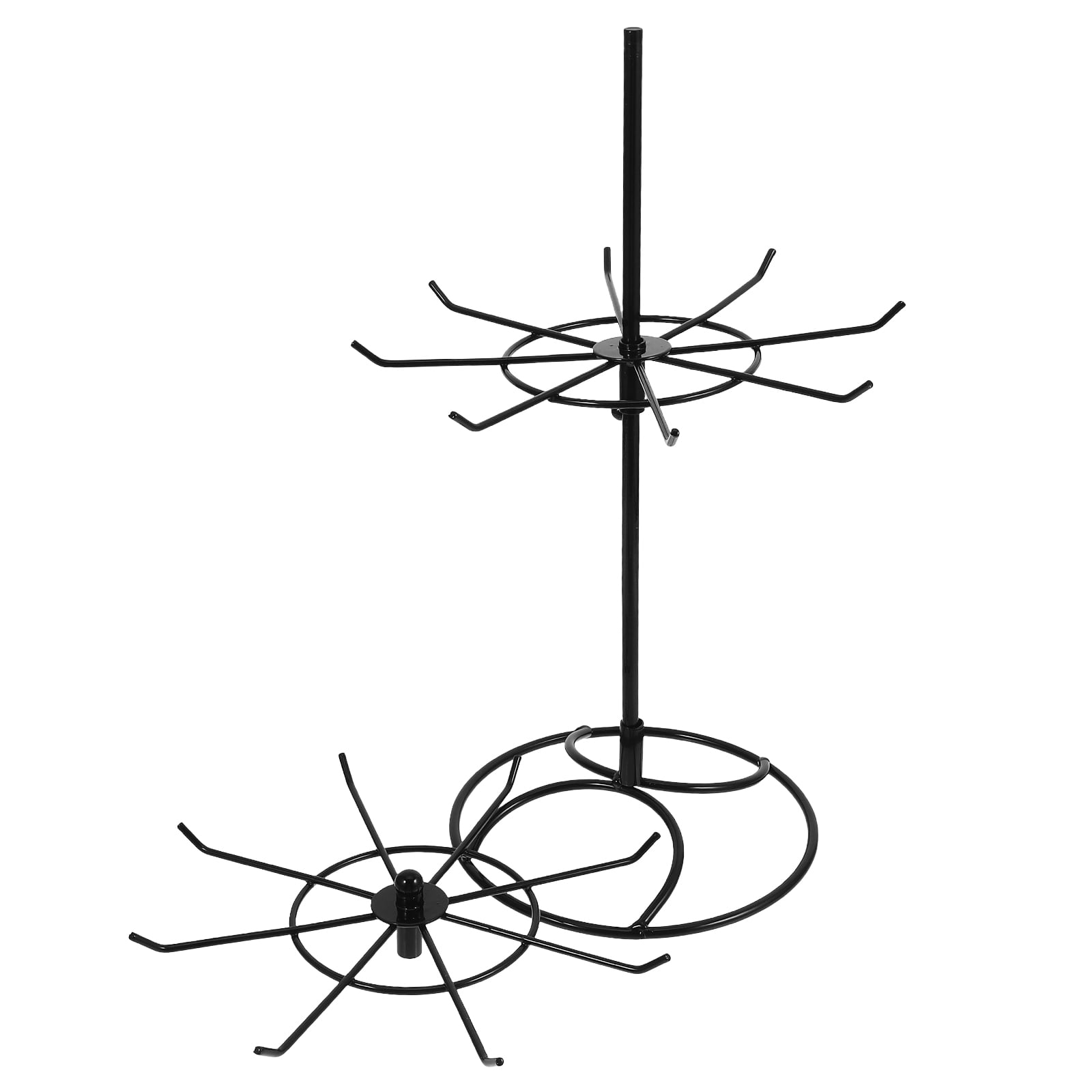 Hemoton Tree Display Stand 2 Tier Bracelets Necklaces Organizer Vendor ...